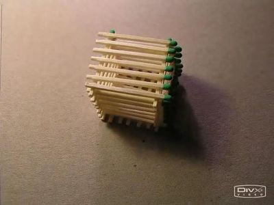 Matchsticks Cube (no Glue) : 8 Steps (with Pictures) - Instructables