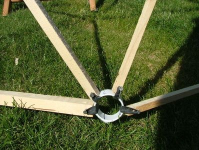 Geodetic Greenhouse (low Cost) : 6 Steps (with Pictures) - Instructables