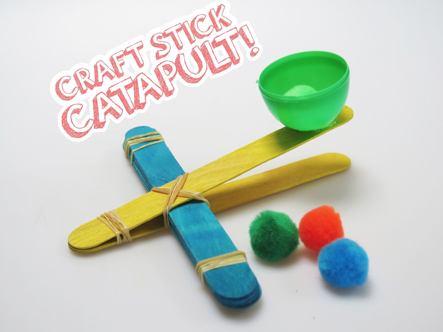 Craft Stick Catapult! : 4 Steps (with Pictures) - Instructables