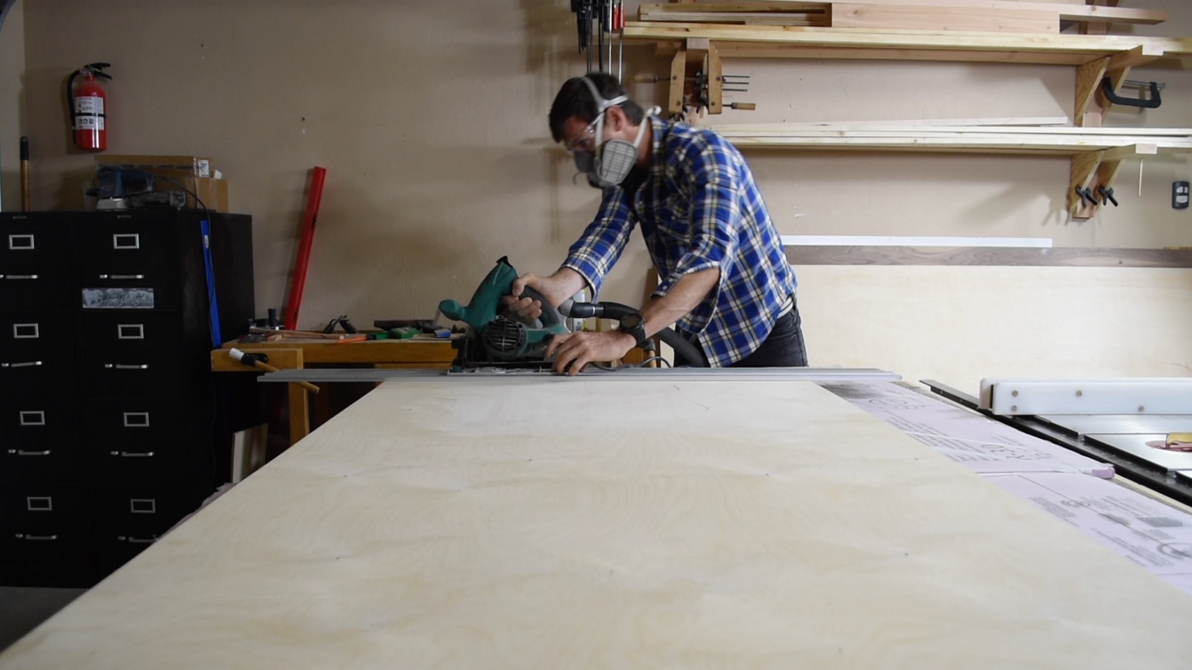 Making High End Furniture From Plywood - DIY Modern Dining Table : 6 ...