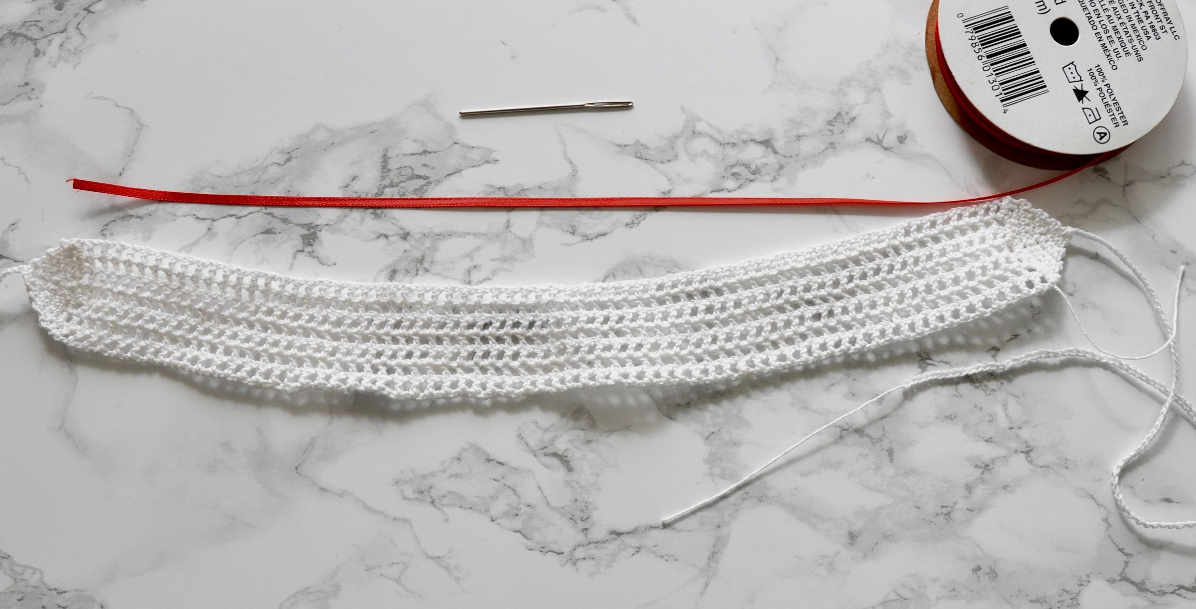 Woven Ribbon Crochet Choker : 12 Steps (with Pictures) - Instructables