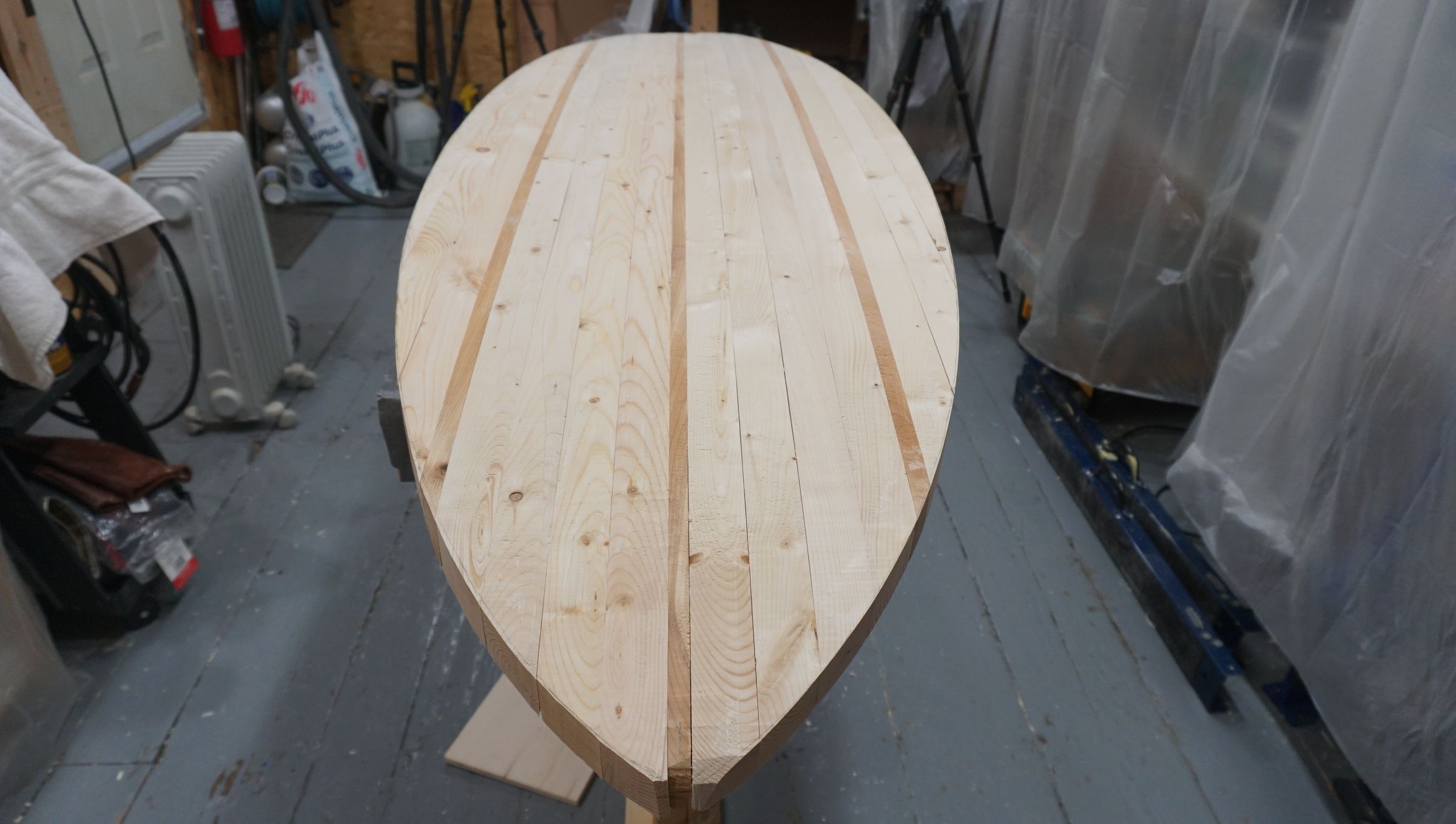 How to Make a Chambered Wooden Surfboard : 18 Steps (with Pictures ...
