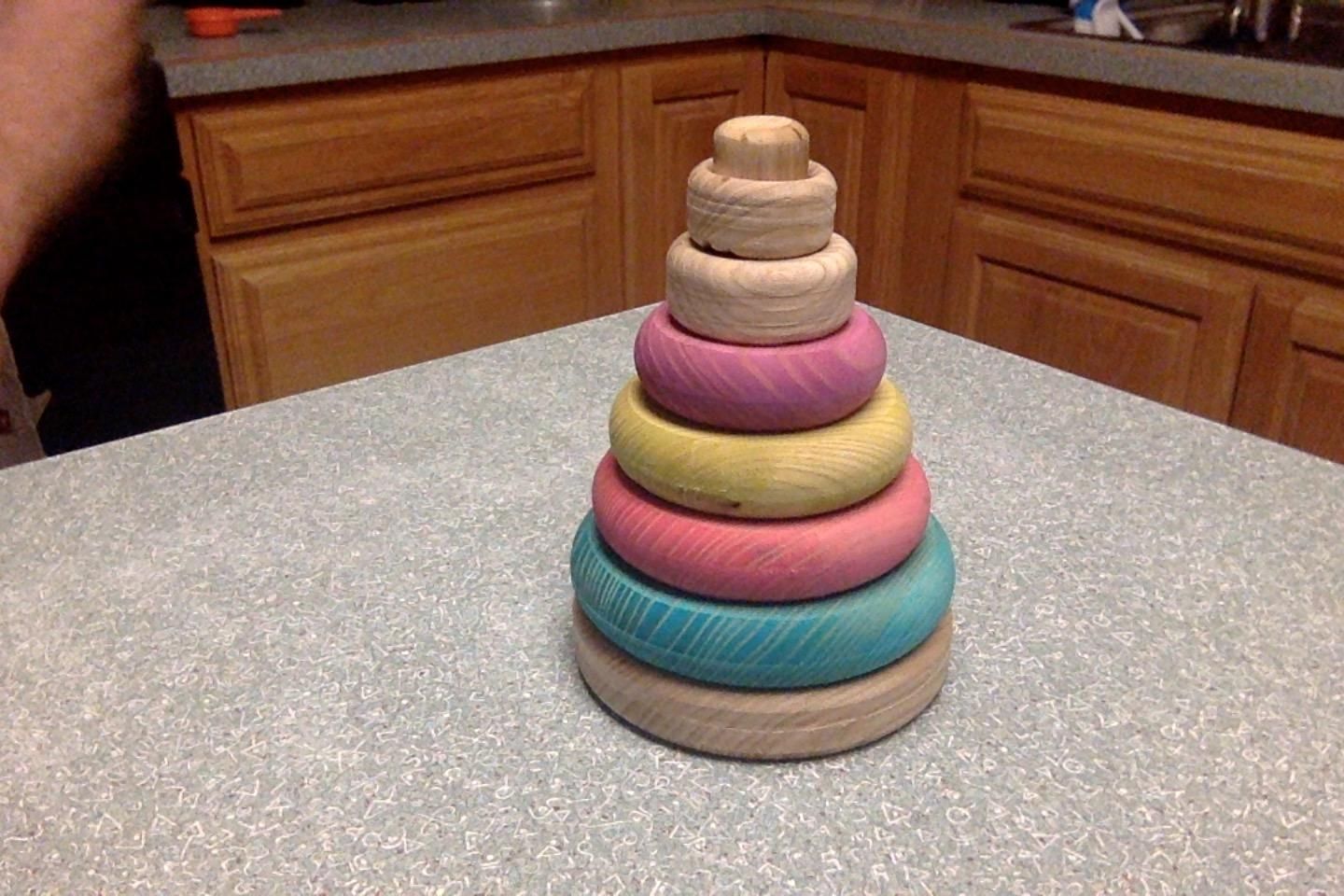 Stacking Ring Toy : 5 Steps (with Pictures) - Instructables
