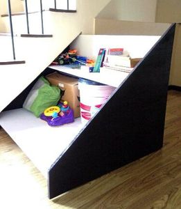 Under Stairs Pull Out Storage : 9 Steps (with Pictures) - Instructables