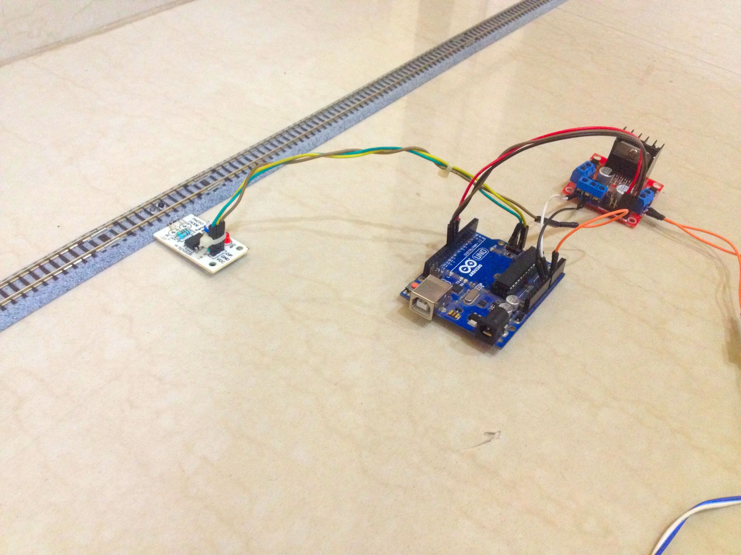 Simple Automated Model Railway Layout | Arduino Controlled : 11 Steps ...