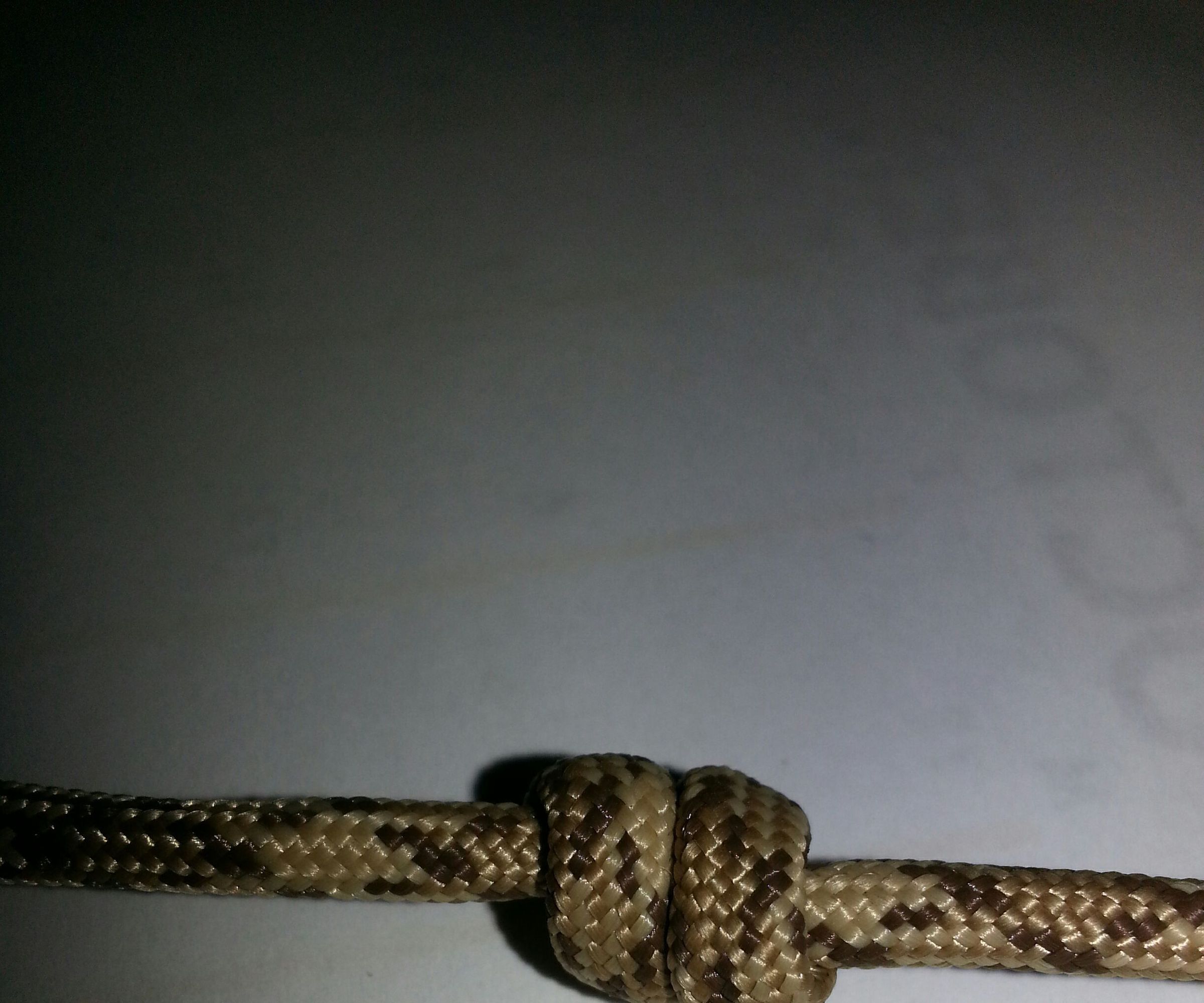 how to tie a double overhand knot DIY Project - Step-by-Step DIY ...