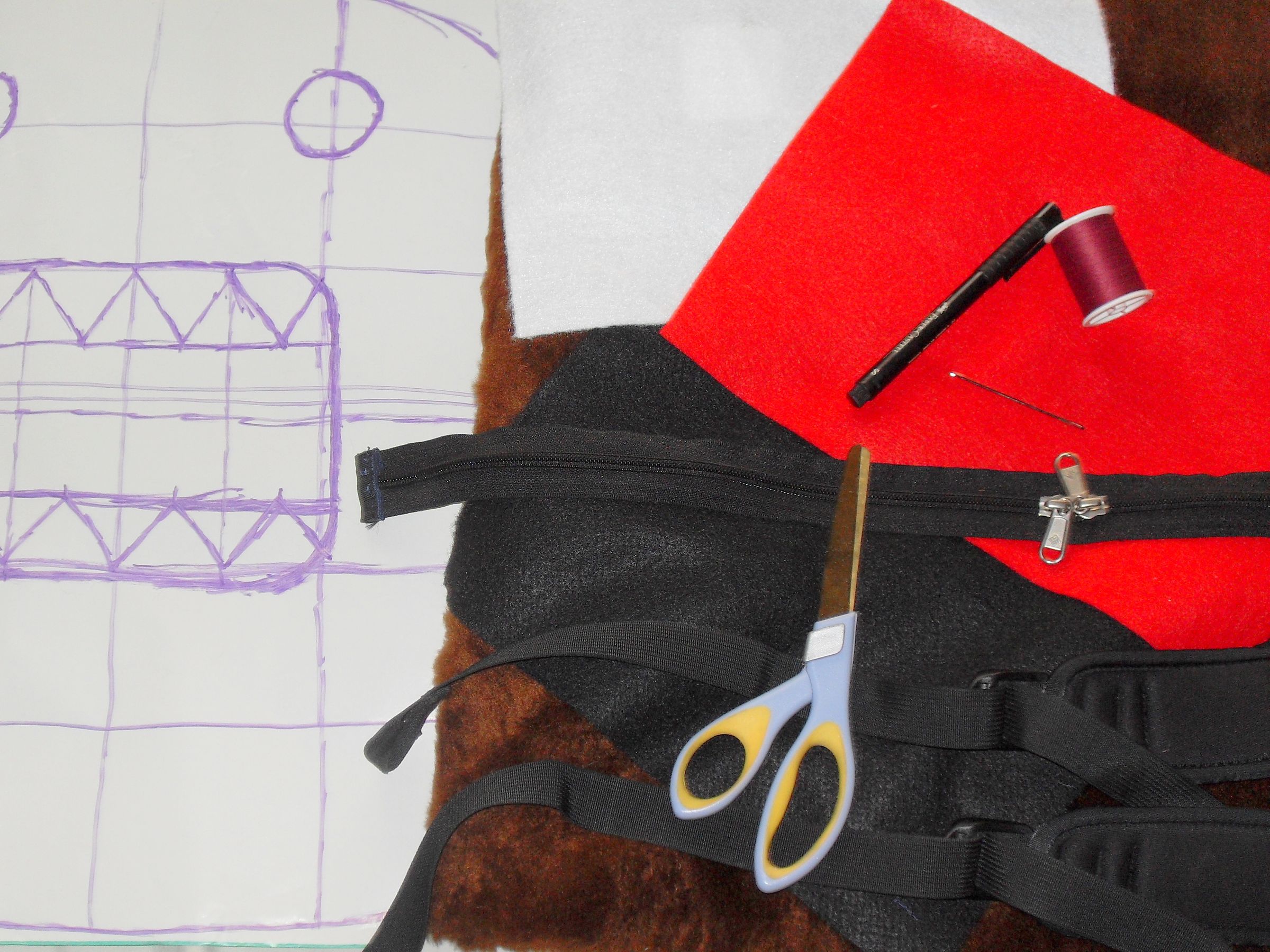 Domo-Kun Backpack : 8 Steps (with Pictures) - Instructables