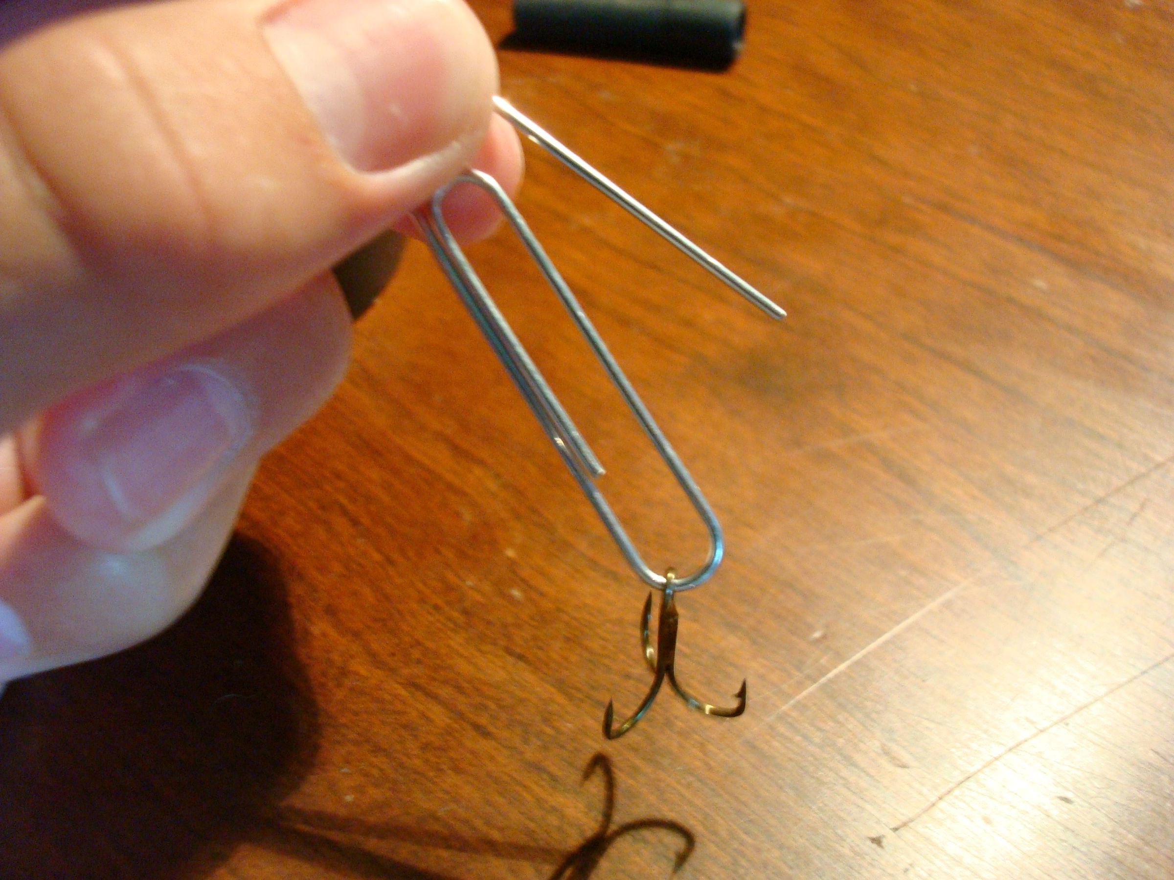 How to Make a Simple Fishing Lure With Office Materials in Under 5 ...