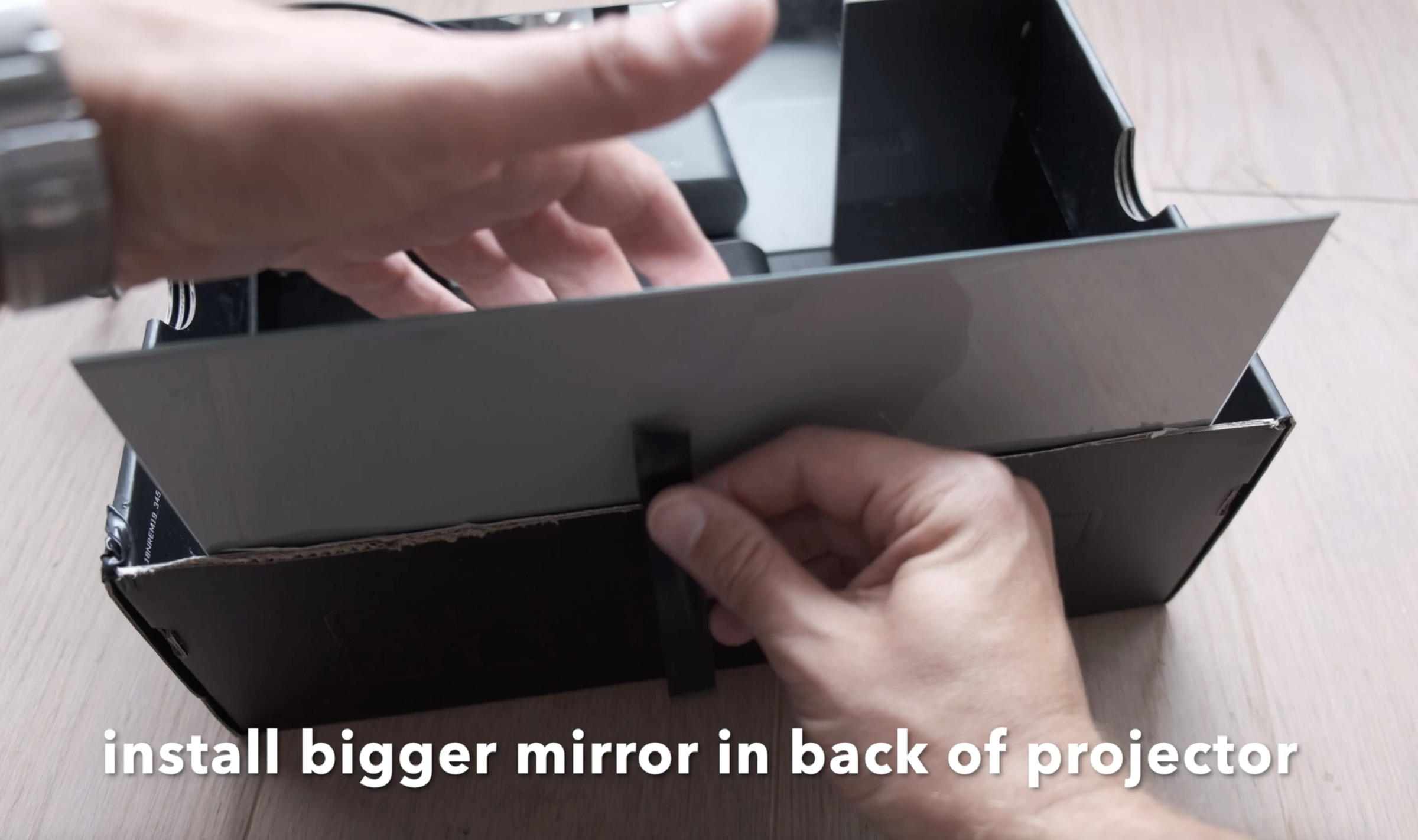 DIY Ultra Short Distance Projector : 4 Steps - Instructables