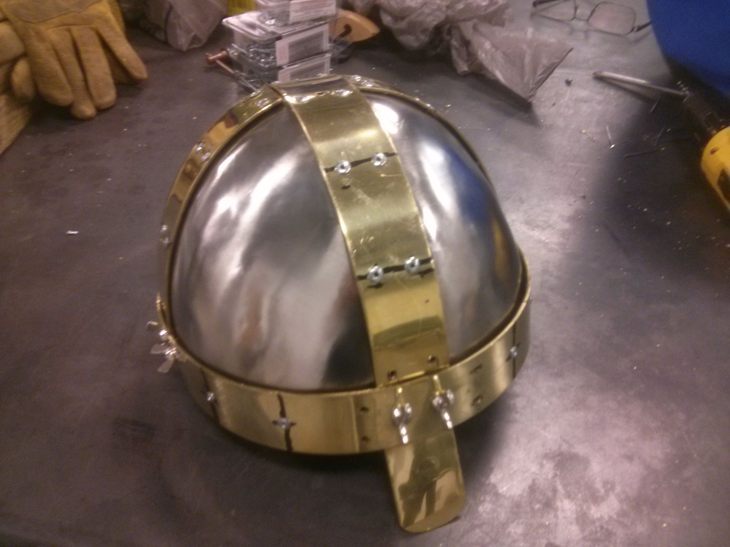 Basic Spangenhelm (Viking Helmet) : 9 Steps (with Pictures) - Instructables