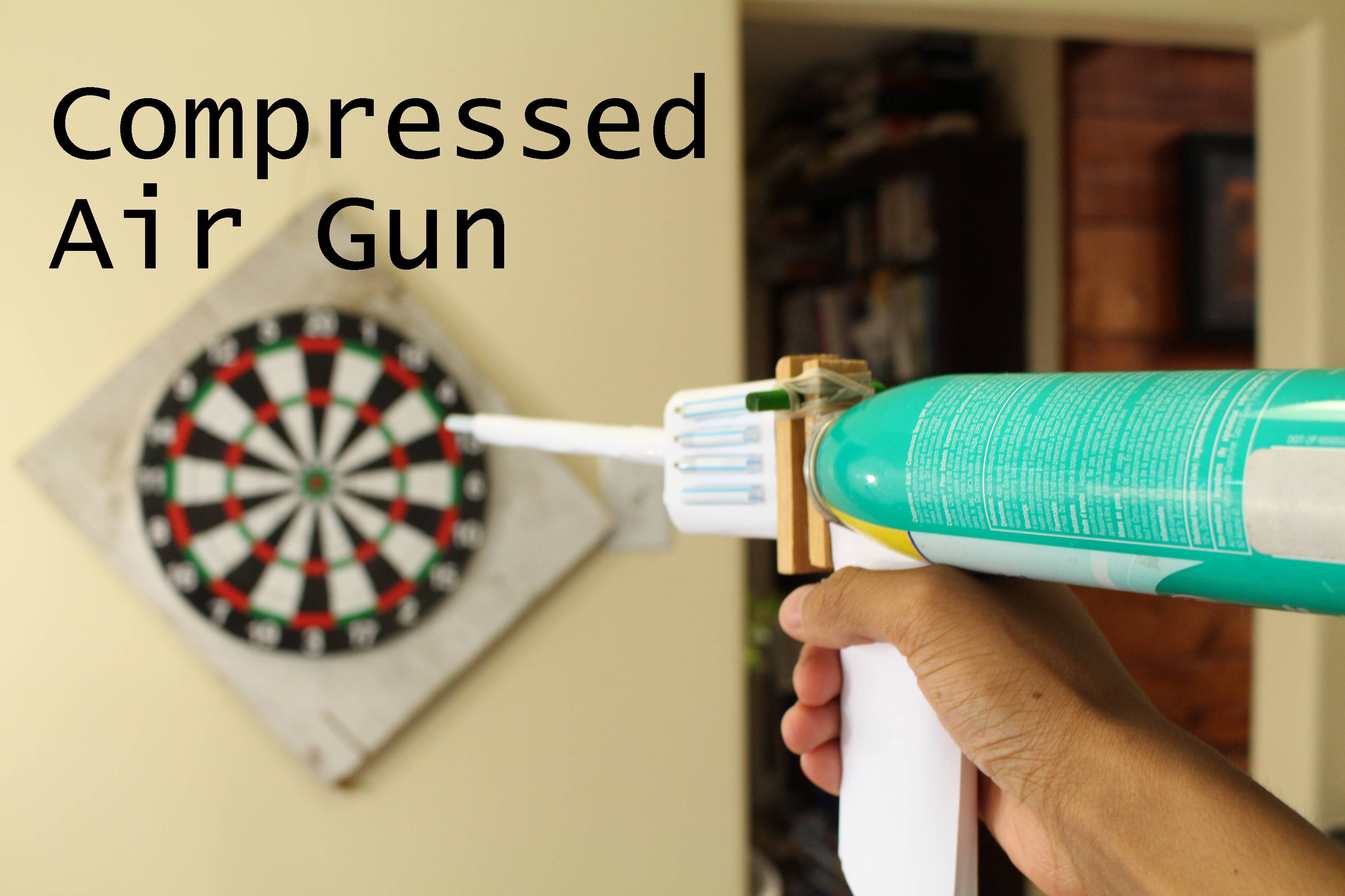 How to Make a Compressed Air Gun : 7 Steps - Instructables