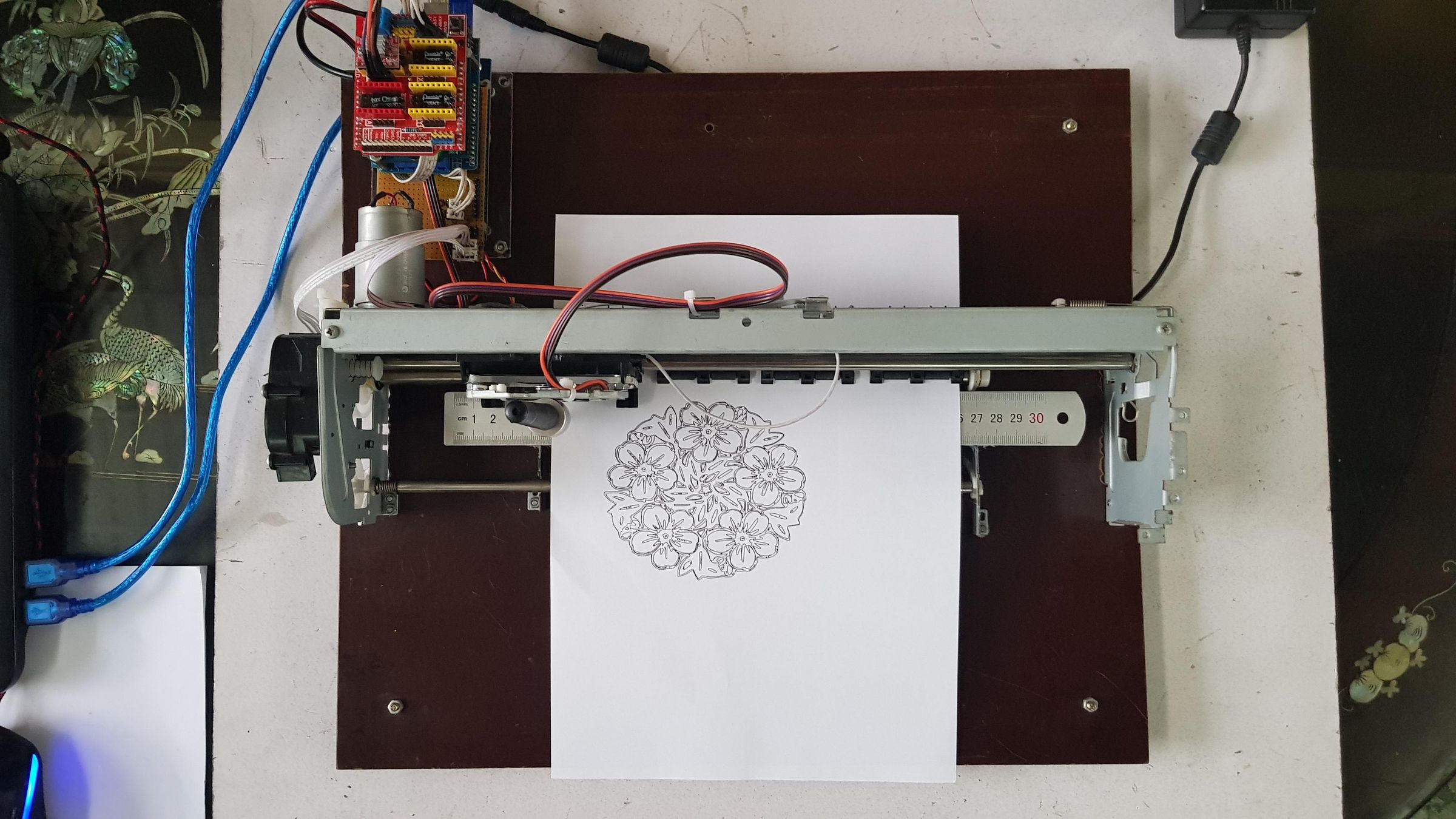 3 AXIS CNC PLOTTER FROM DC MOTORS AND OPTICAL ENCODERS : 15 Steps (with ...
