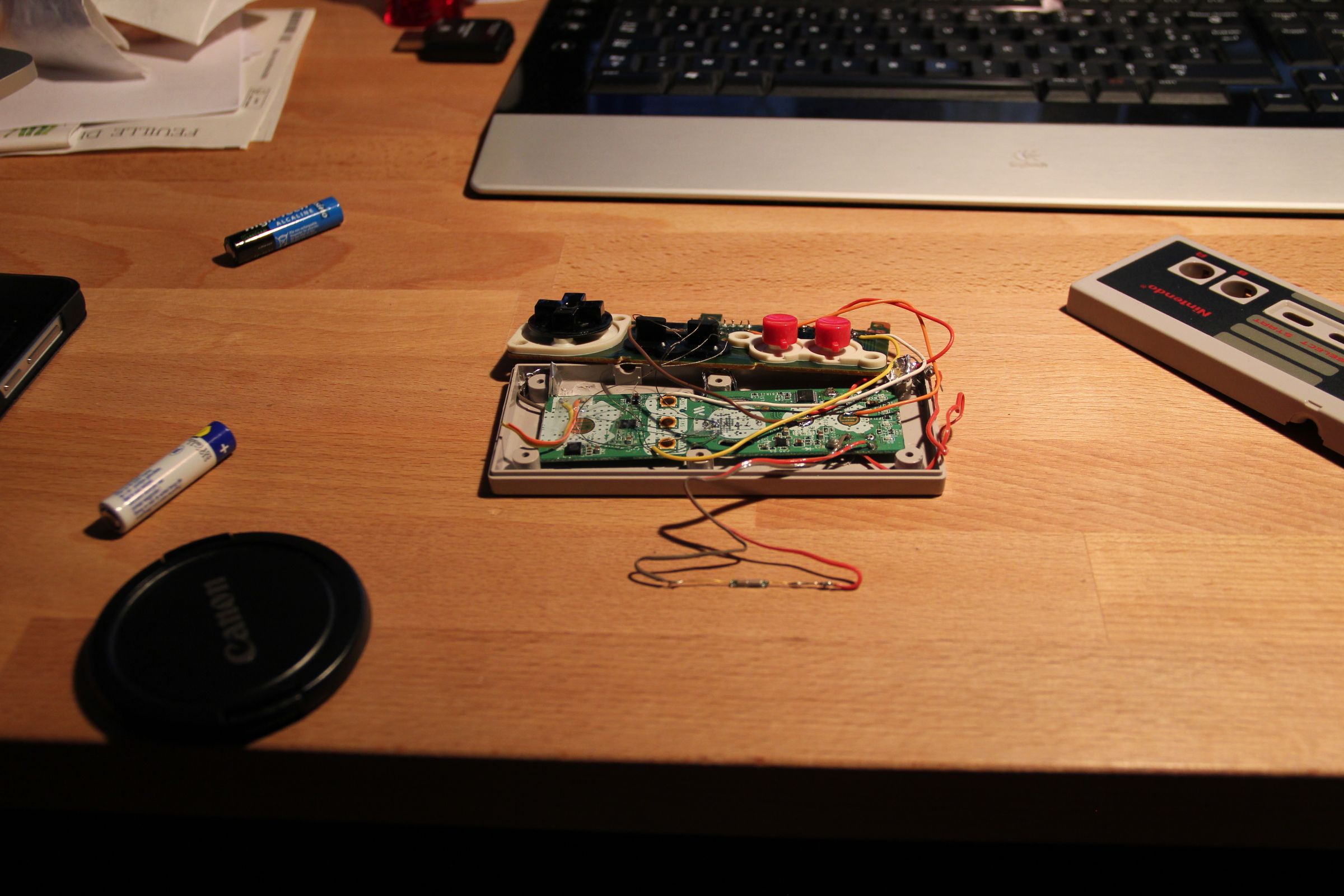 Bluetooth Nintendo NES Controller Using Wiimote! : 6 Steps (with Pictures) - Instructables