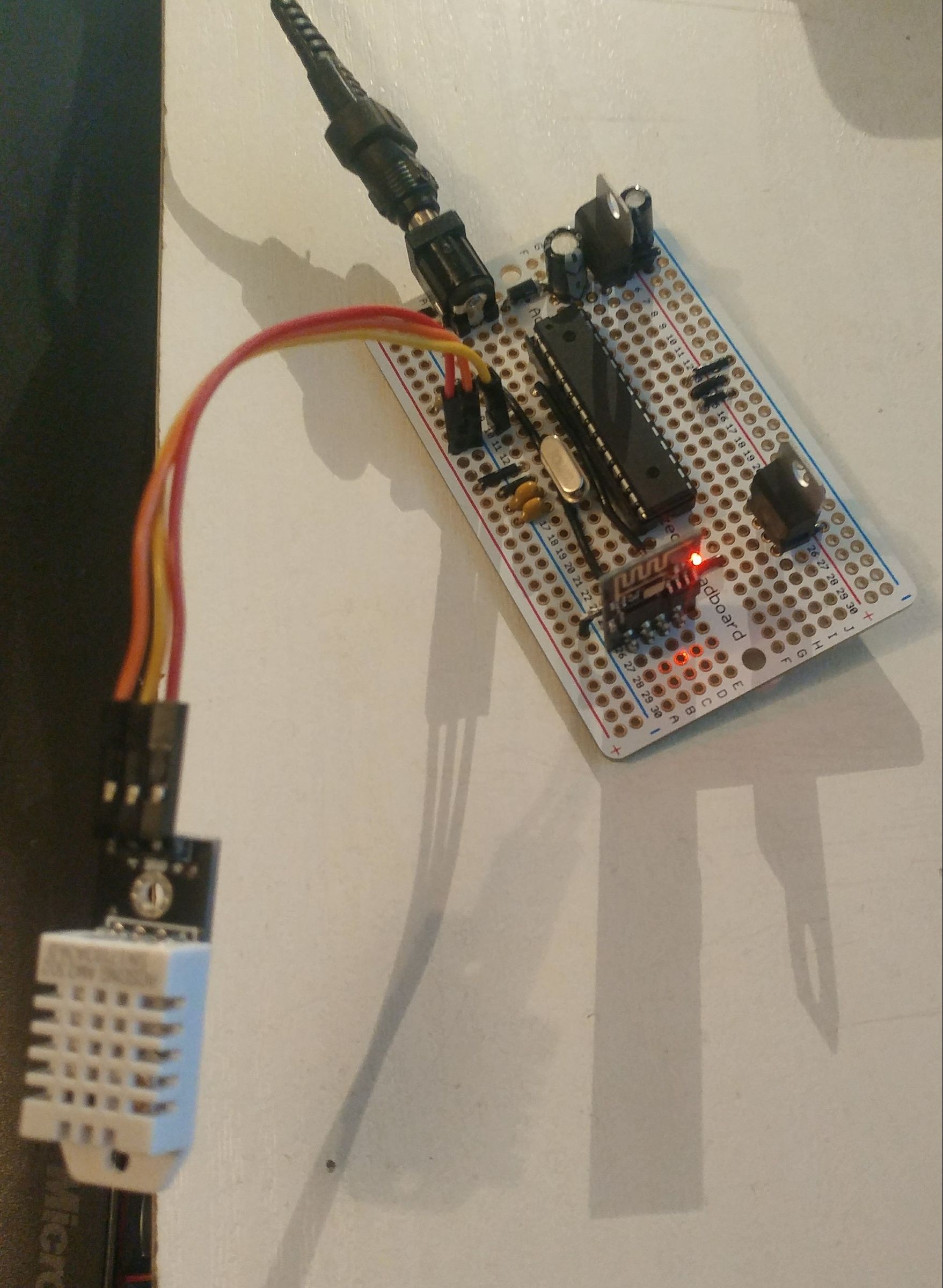 Arduino IOT: Temperature and Humidity ( With ESP8266 WiFi) : 7 Steps ...
