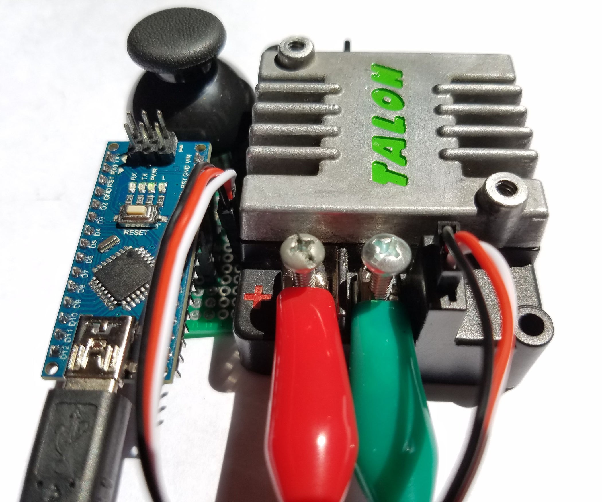 Cheap Arduino Thrifty Throttle (PWM Generator for Servos, Escs, Talons ...