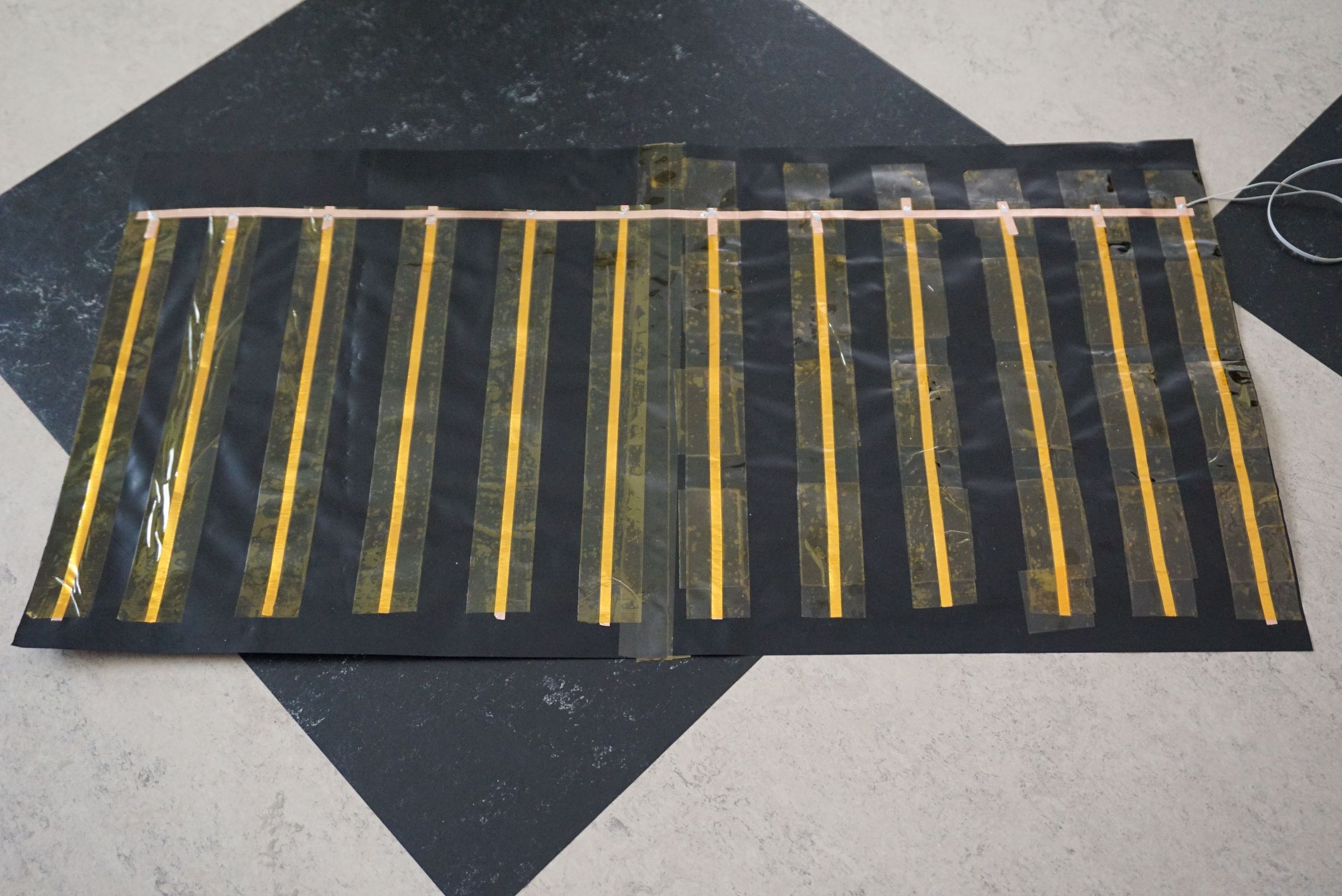 Pressure Sensitive Floor Mat Sensor : 9 Steps (with Pictures ...