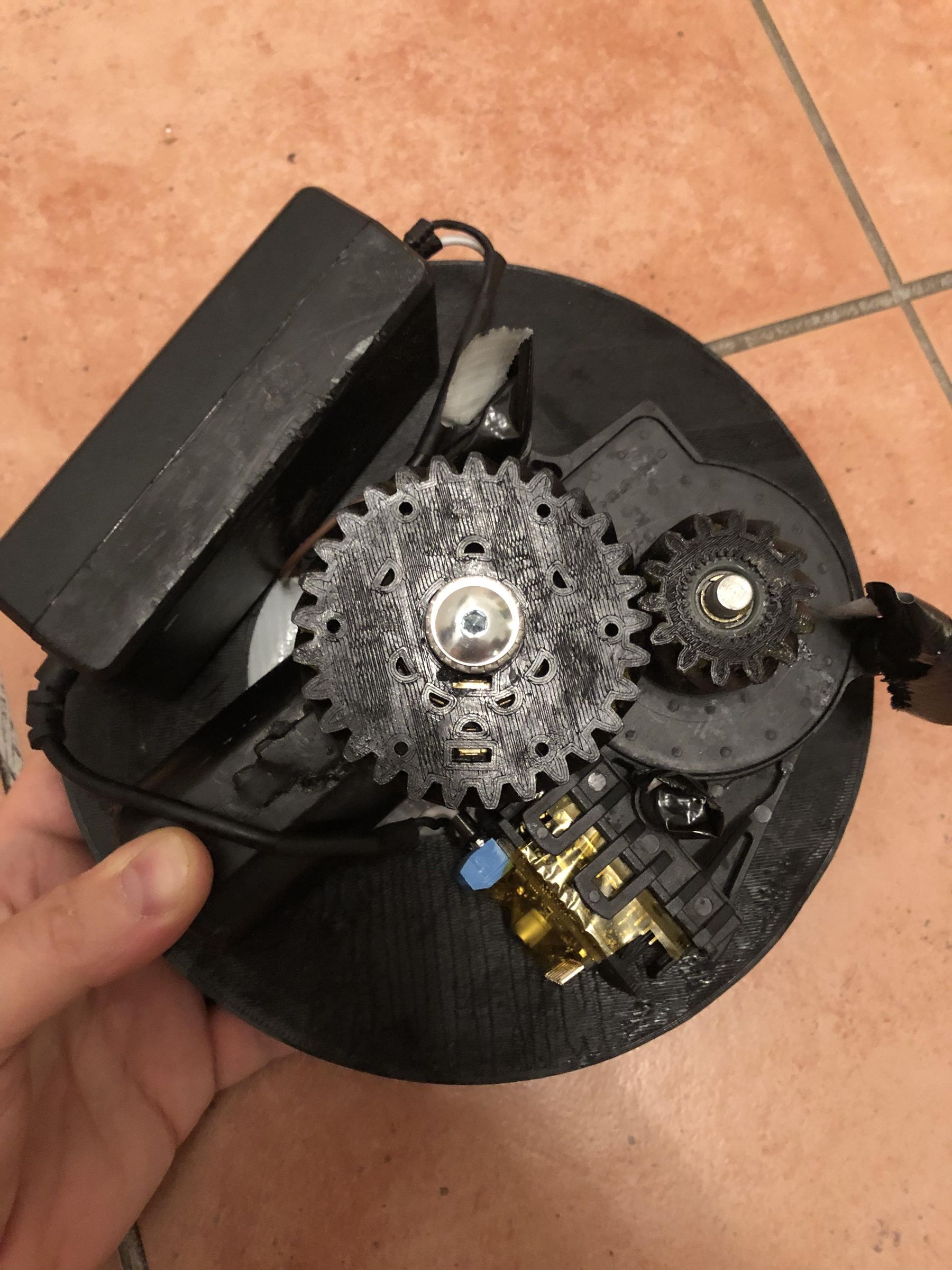 Smart Dining Table Lamp; Motorized and Height Adjustable : 6 Steps ...