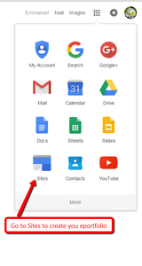 Eportfolio With Google Sites : 8 Steps - Instructables