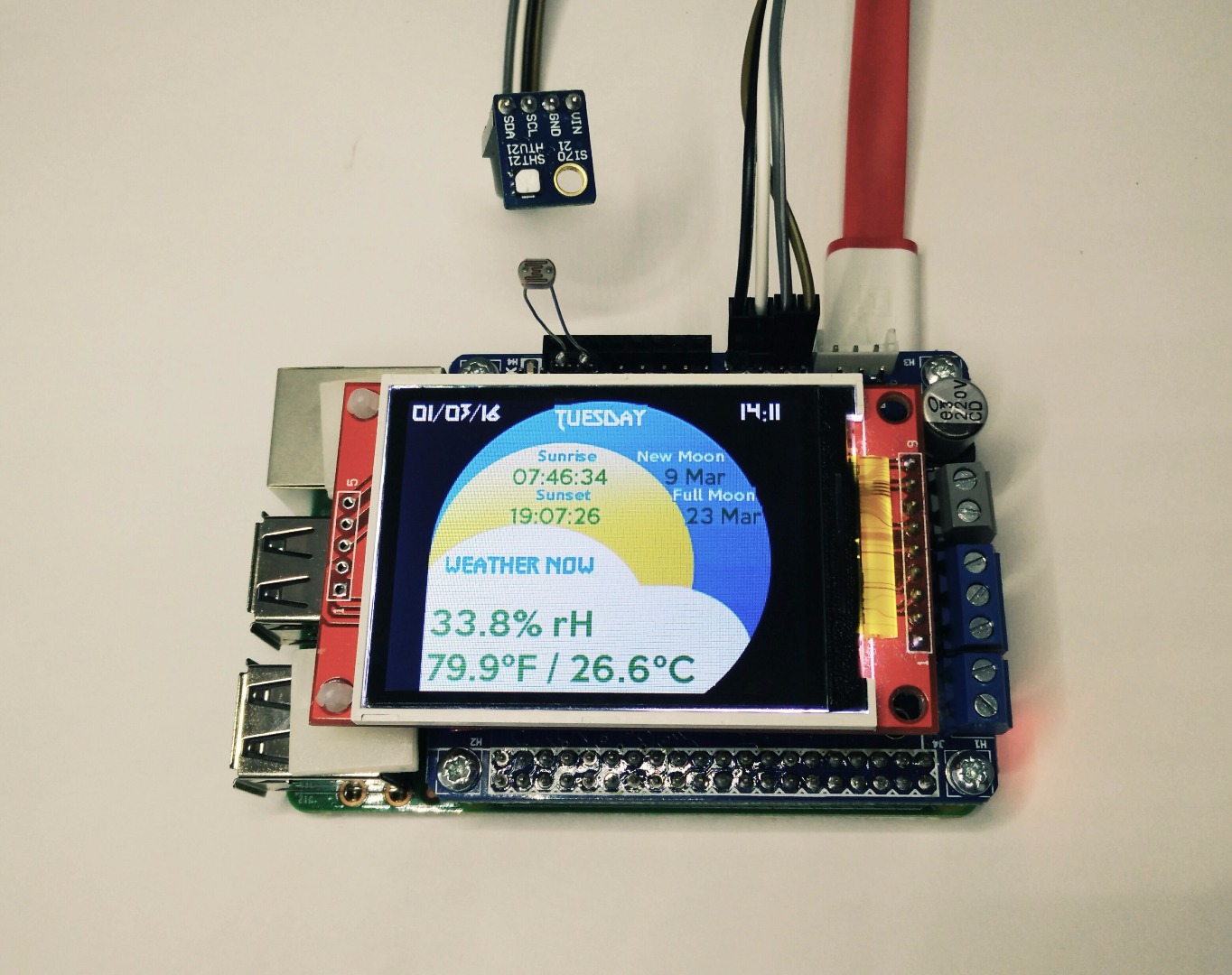 Raspberry PI Weather Station - Instructables