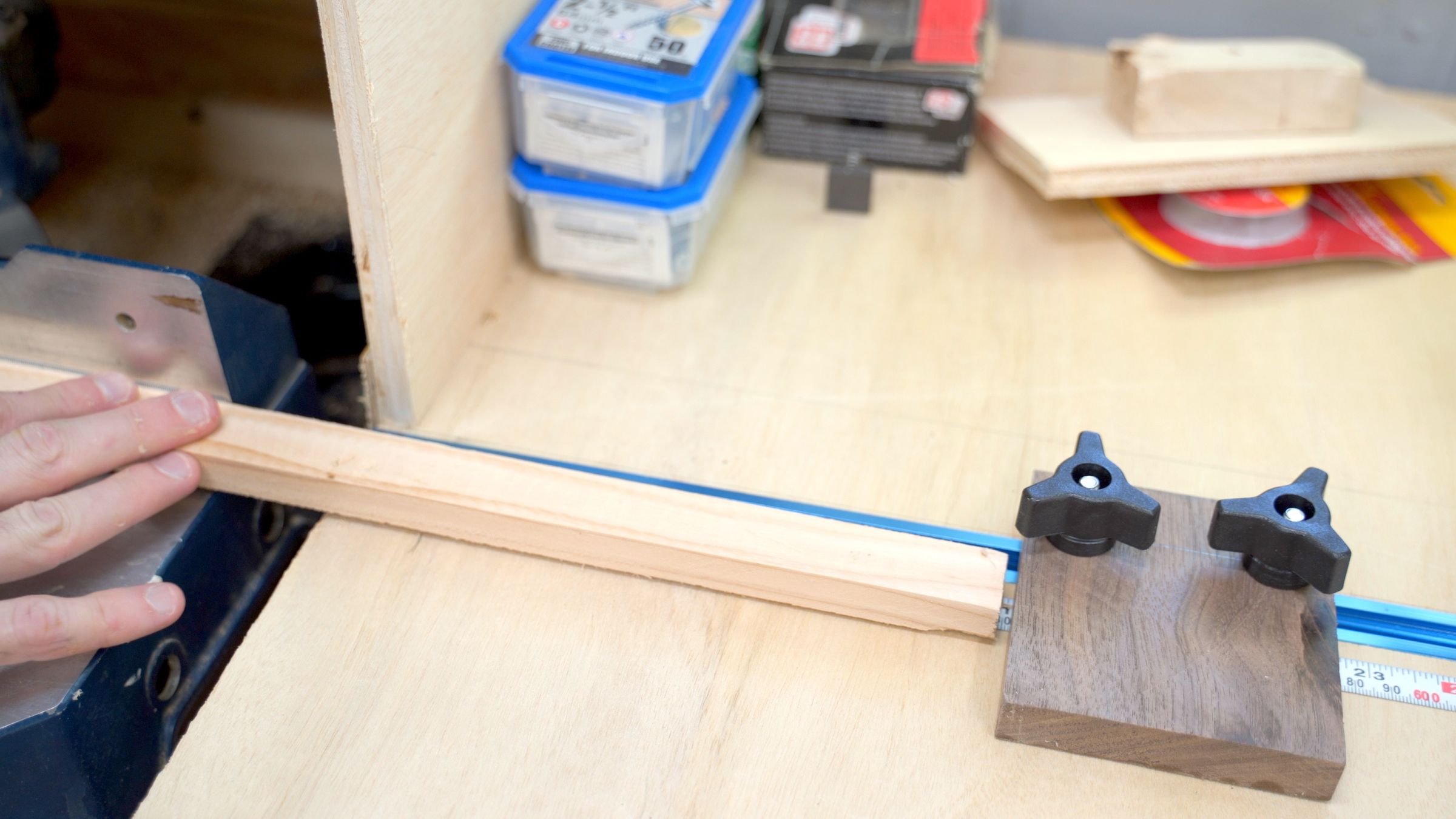 Miter Station + Storage Out of 2x4's : 17 Steps (with Pictures ...