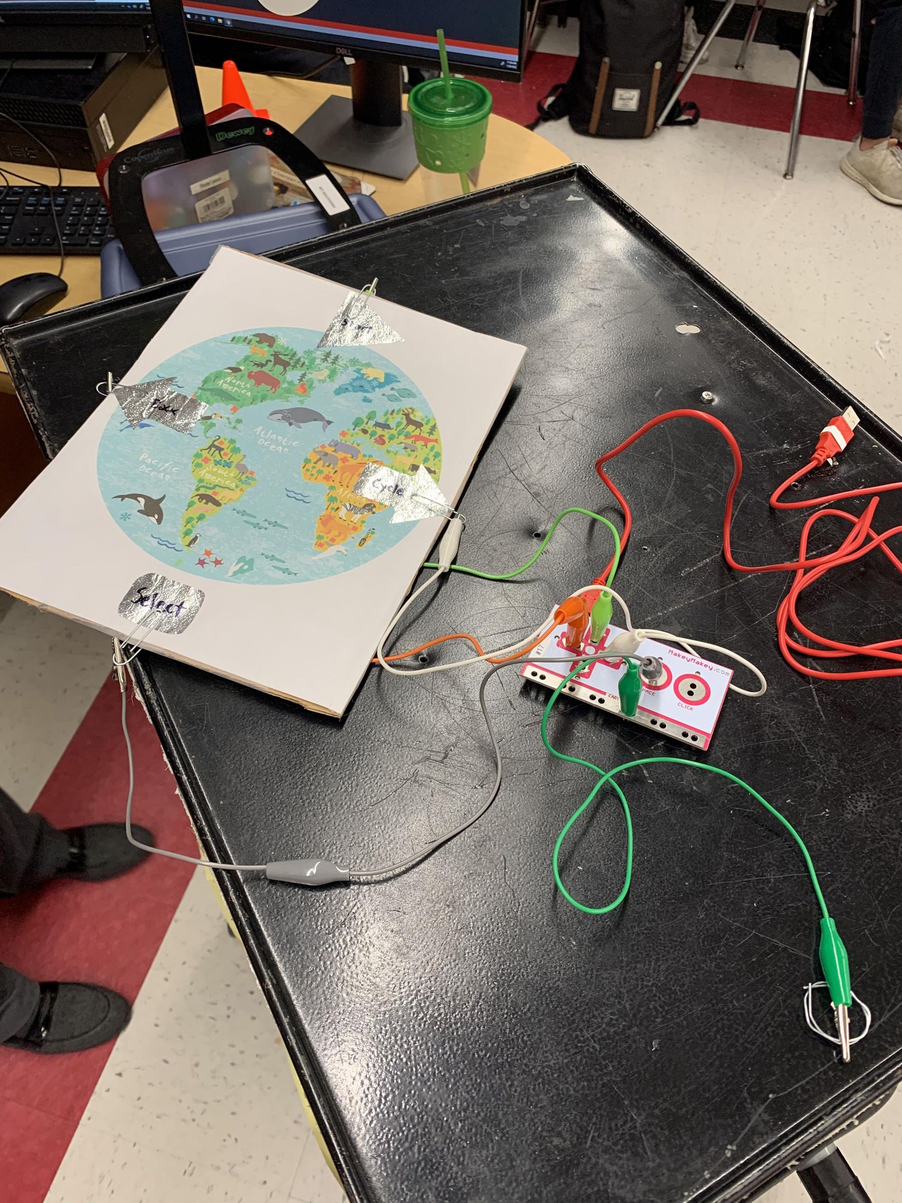 Eric Kim- MakeyMakey Project: Animals of the World : 5 Steps ...
