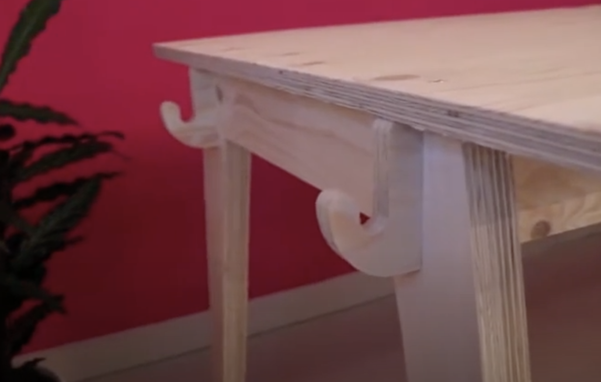 Make a Desk From One 8x4ft Sheet of Plywood Using My CNC Machine : 5 ...