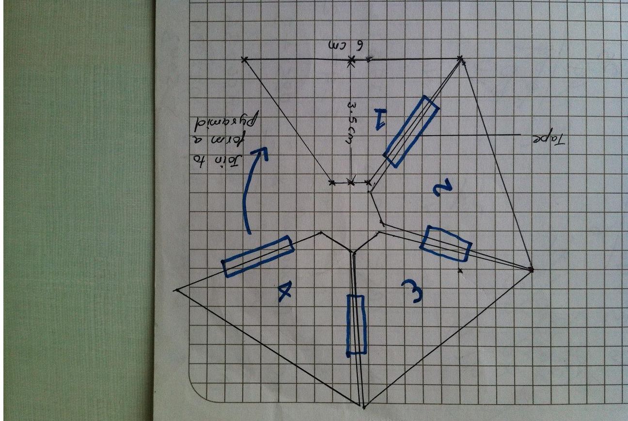 Amazing 3D Projection Pyramid in 10 Min From Clear Plastic Sheet ! : 3 ...