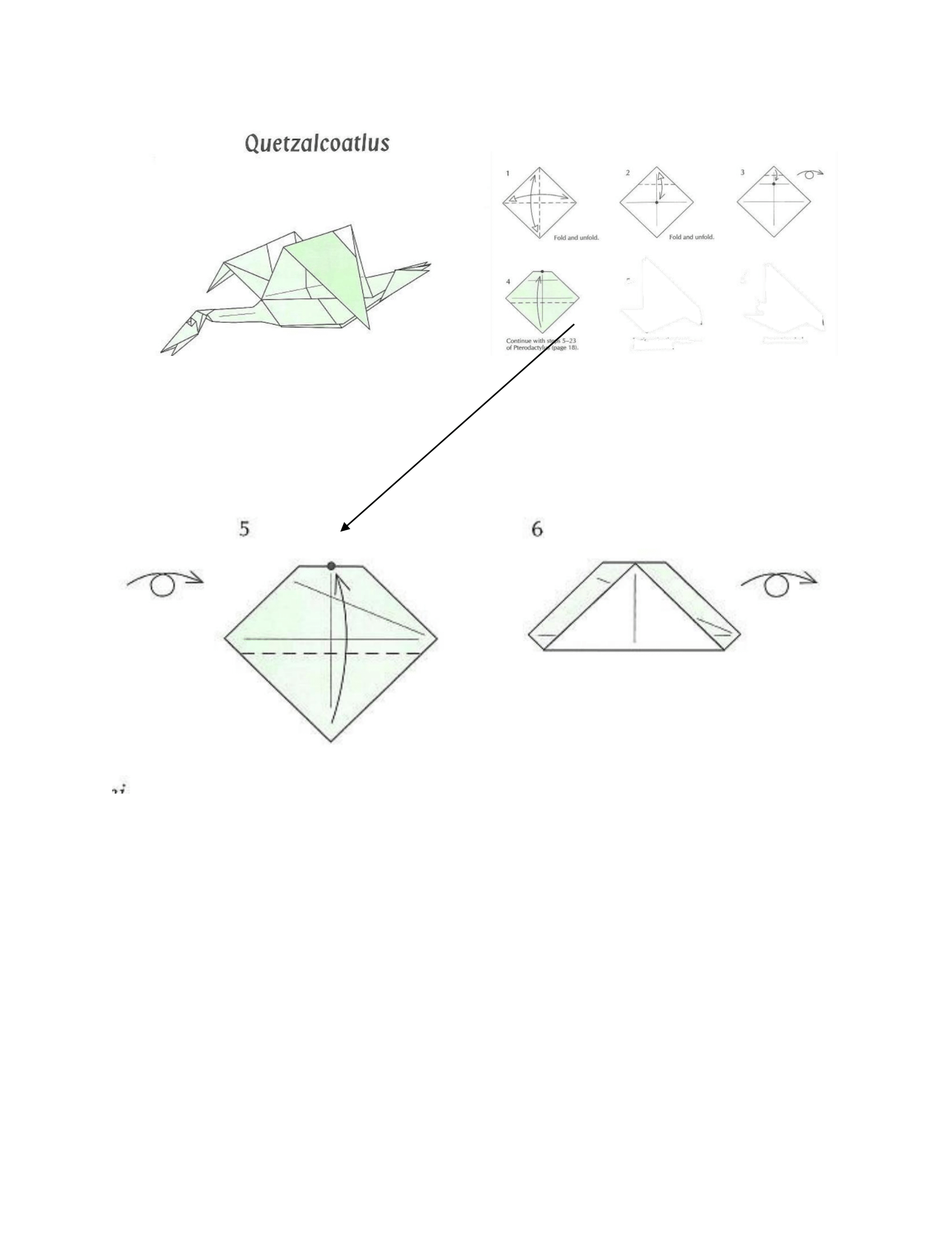 Origami Jurassic Park : 7 Steps - Instructables