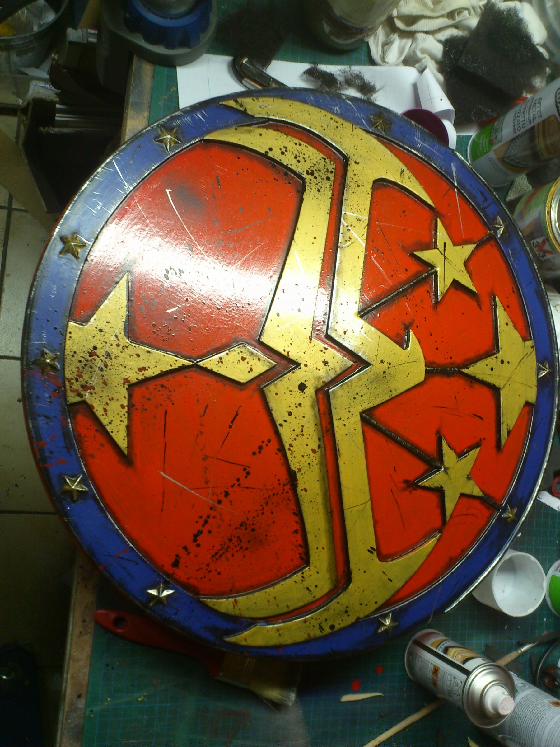 Make a Super-heroine Shield : 6 Steps (with Pictures) - Instructables
