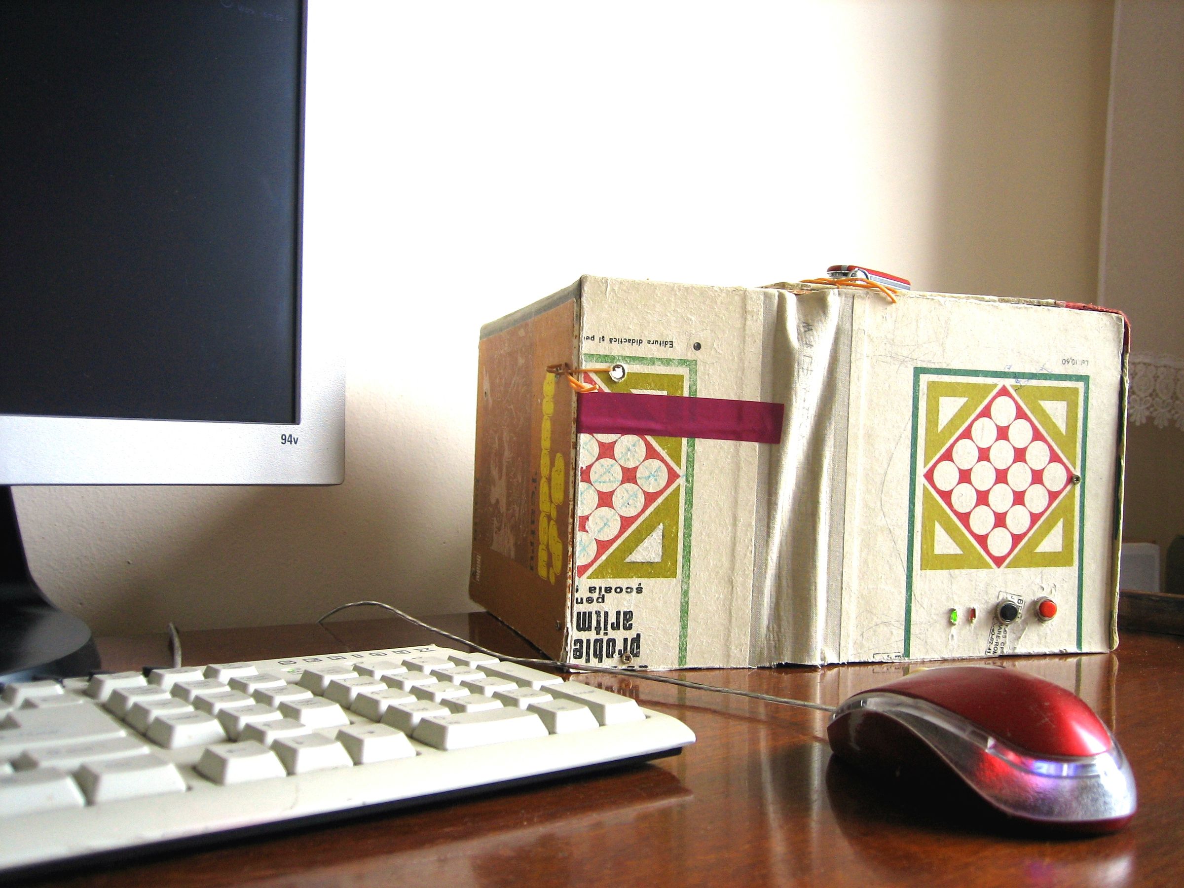 pc case out of old books DIY Project - Step-by-Step DIY Project ...