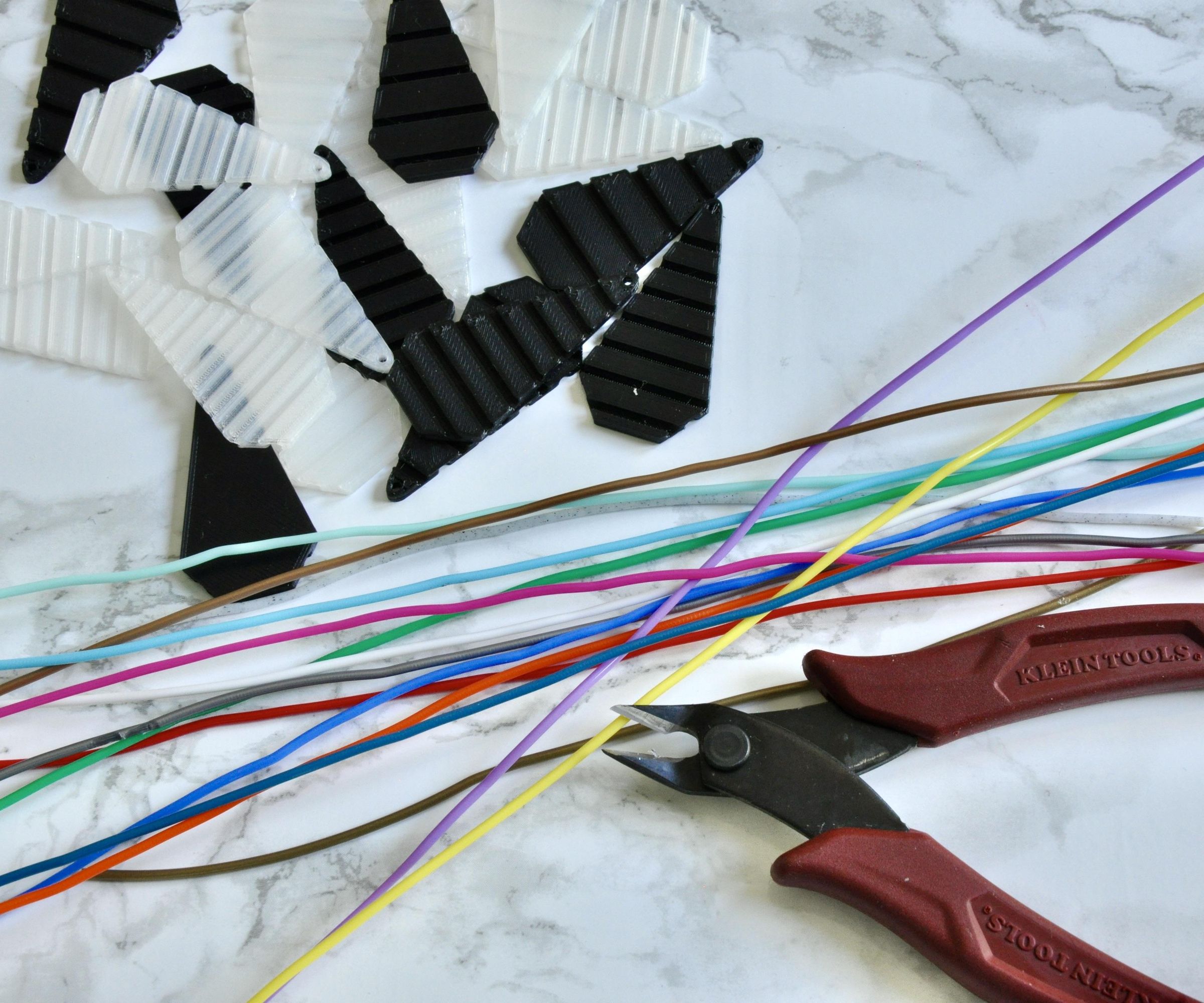 Filament Earrings : 12 Steps (with Pictures) - Instructables