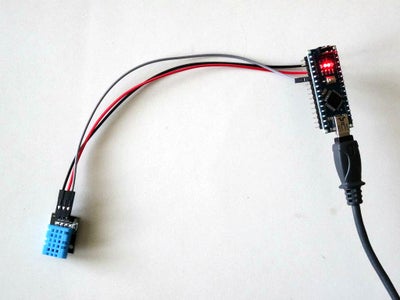 Arduino Nano: DHT11 Temperature and Humidity Visual Instrumentation With Visuino : 11 Steps ...