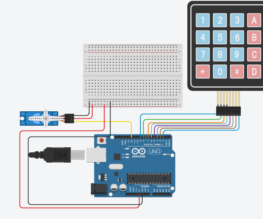 Arduino Micro Servo Keypad : 3 Steps - Instructables