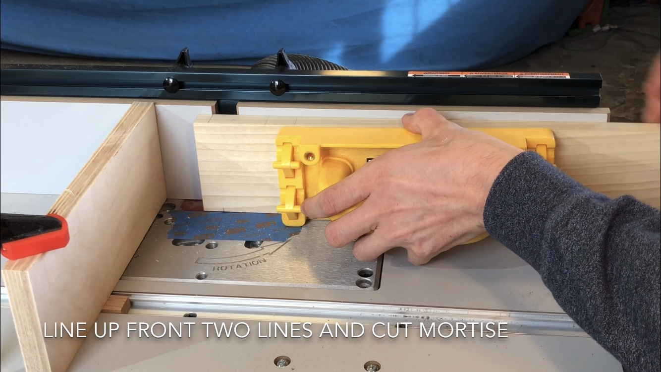 How To: Make a Mortise & Tenon Joint on a Router Table : 10 Steps (with ...