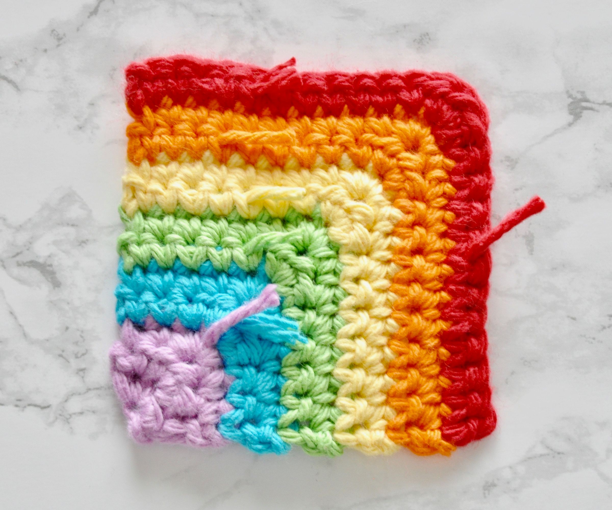 Pieced Crochet Dishcloth/Washcloth : 9 Steps (with Pictures) - Instructables