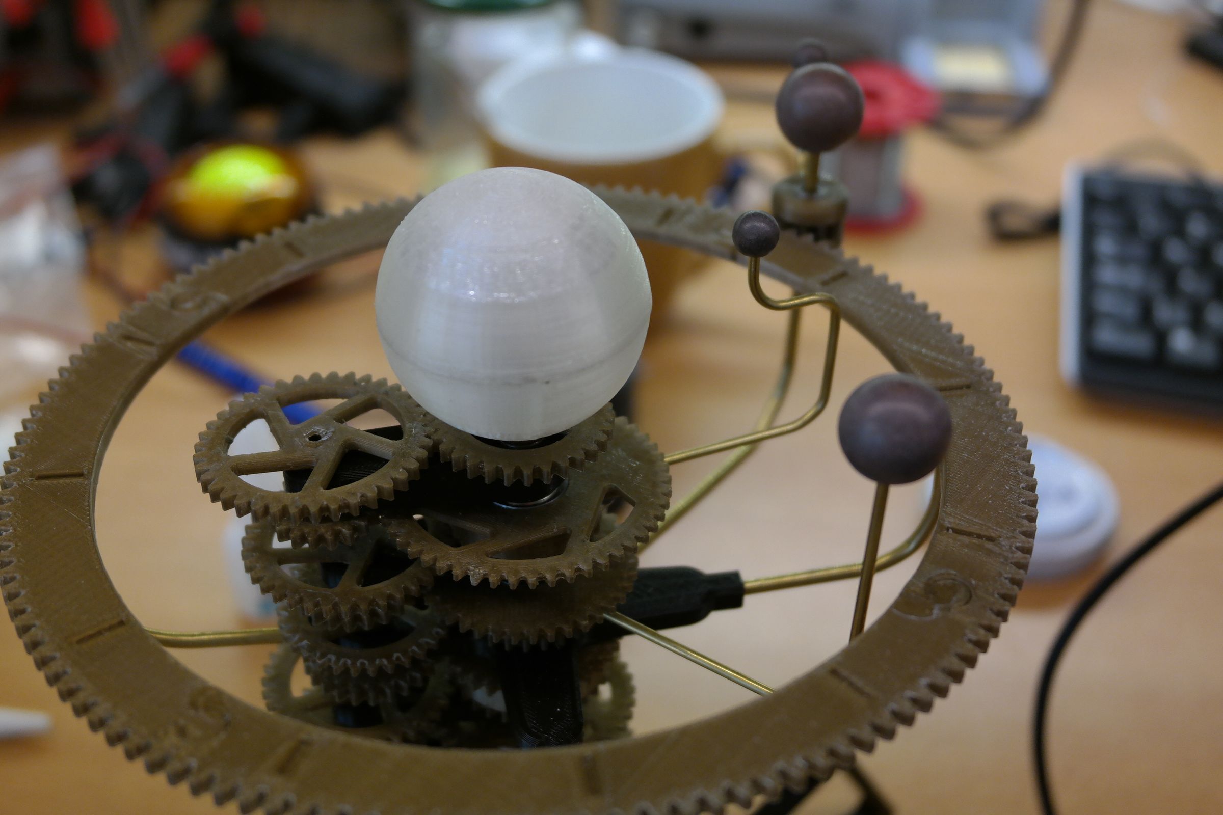 Solar System Orrery (3D Printed) : 13 Steps (with Pictures) - Instructables