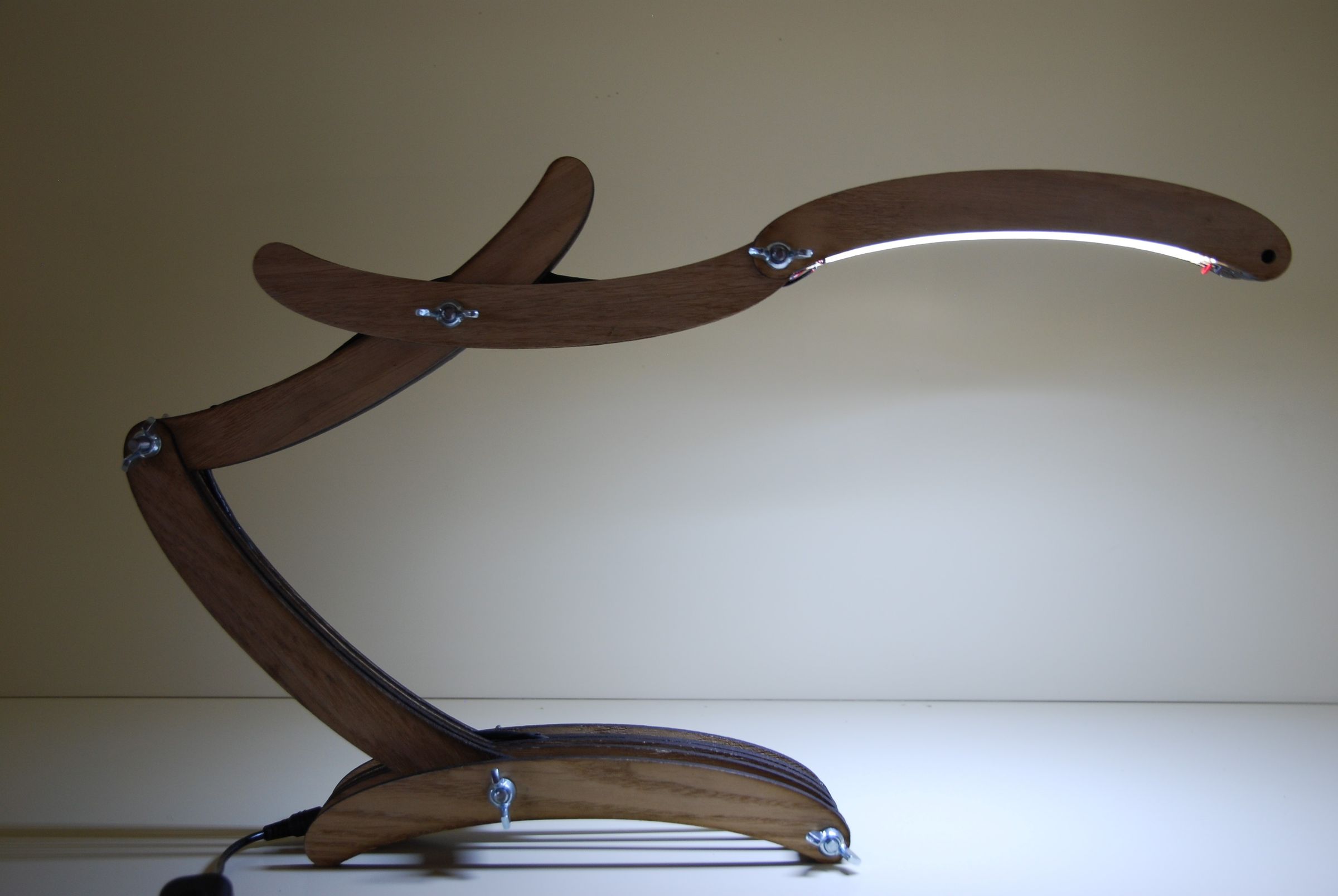 Laser-cut Desktop Lamp (LED) : 9 Steps (with Pictures) - Instructables