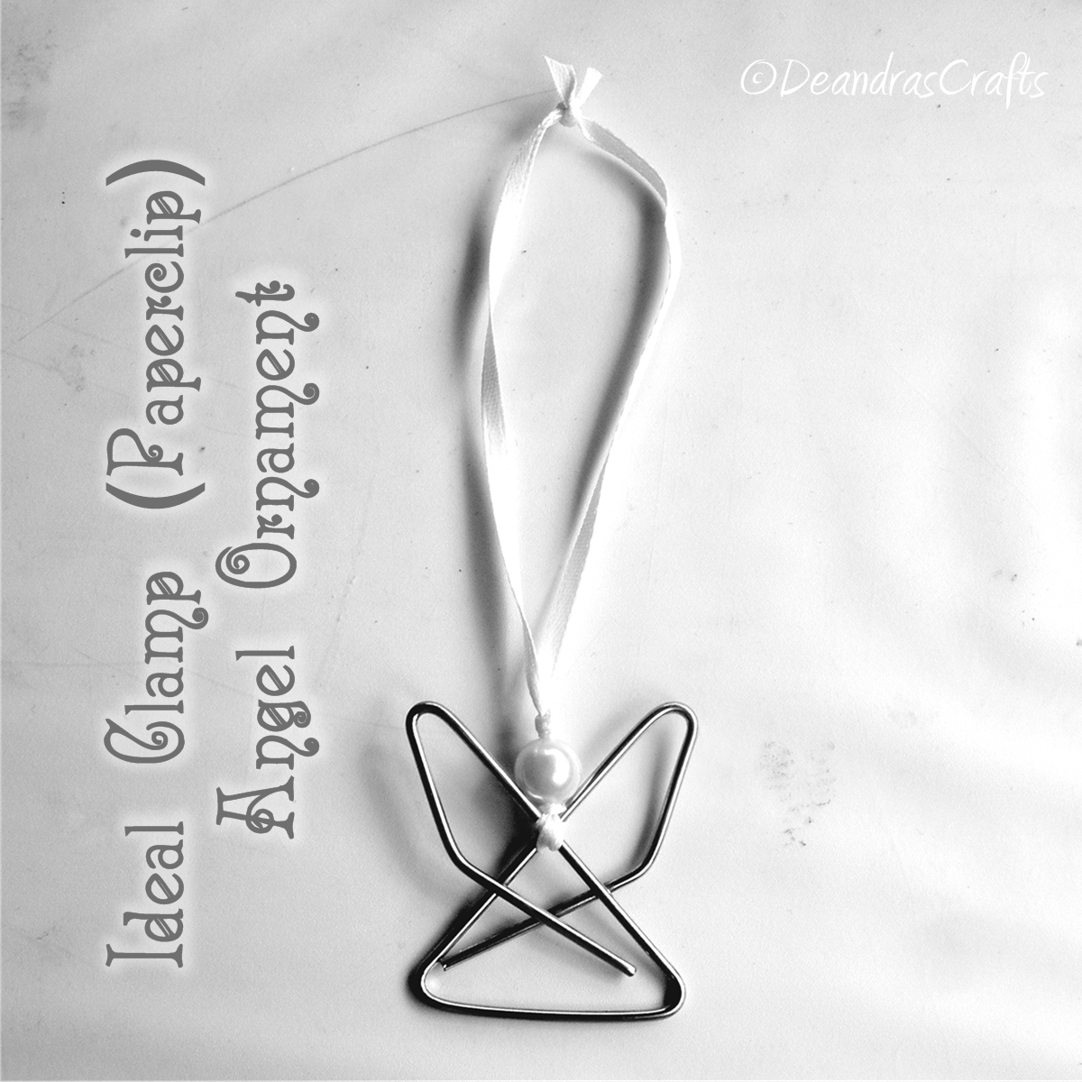 Ideal Clamp (Paperclip) Angel Ornament - Instructables