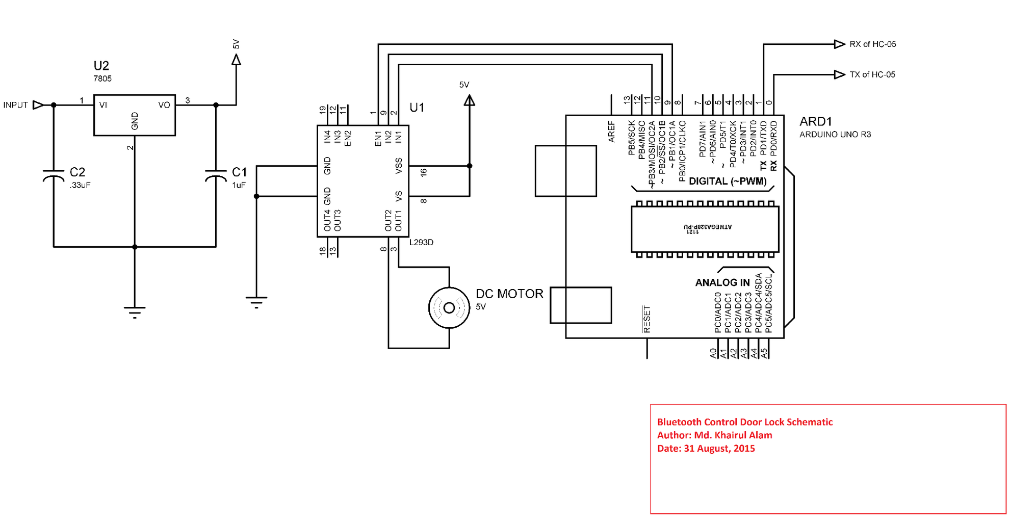 Arduino And Android Based Bluetooth Controll Password Protected Smart Door Lock Save Your Home