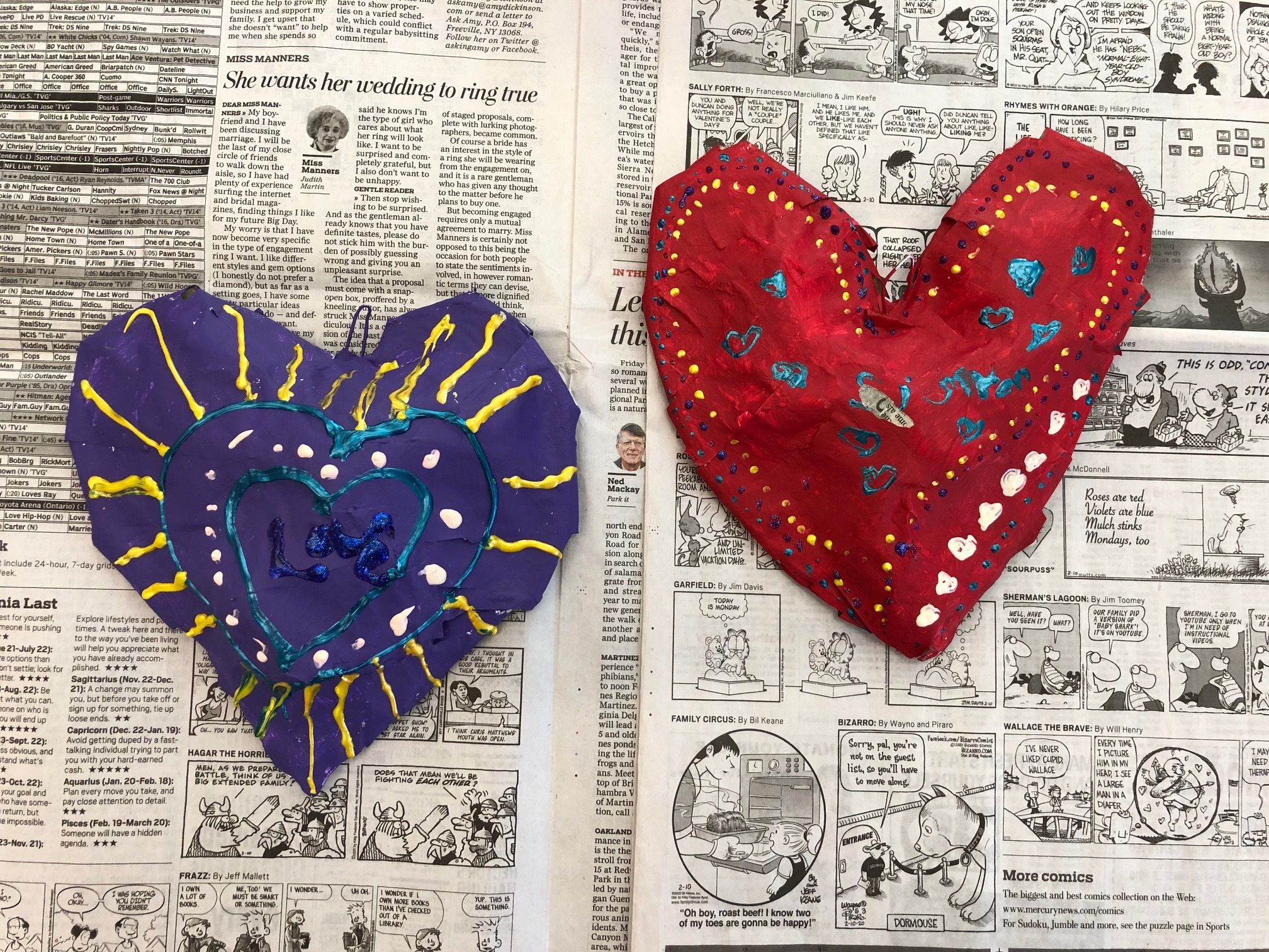 Paper Mache Hearts : 10 Steps (with Pictures) - Instructables
