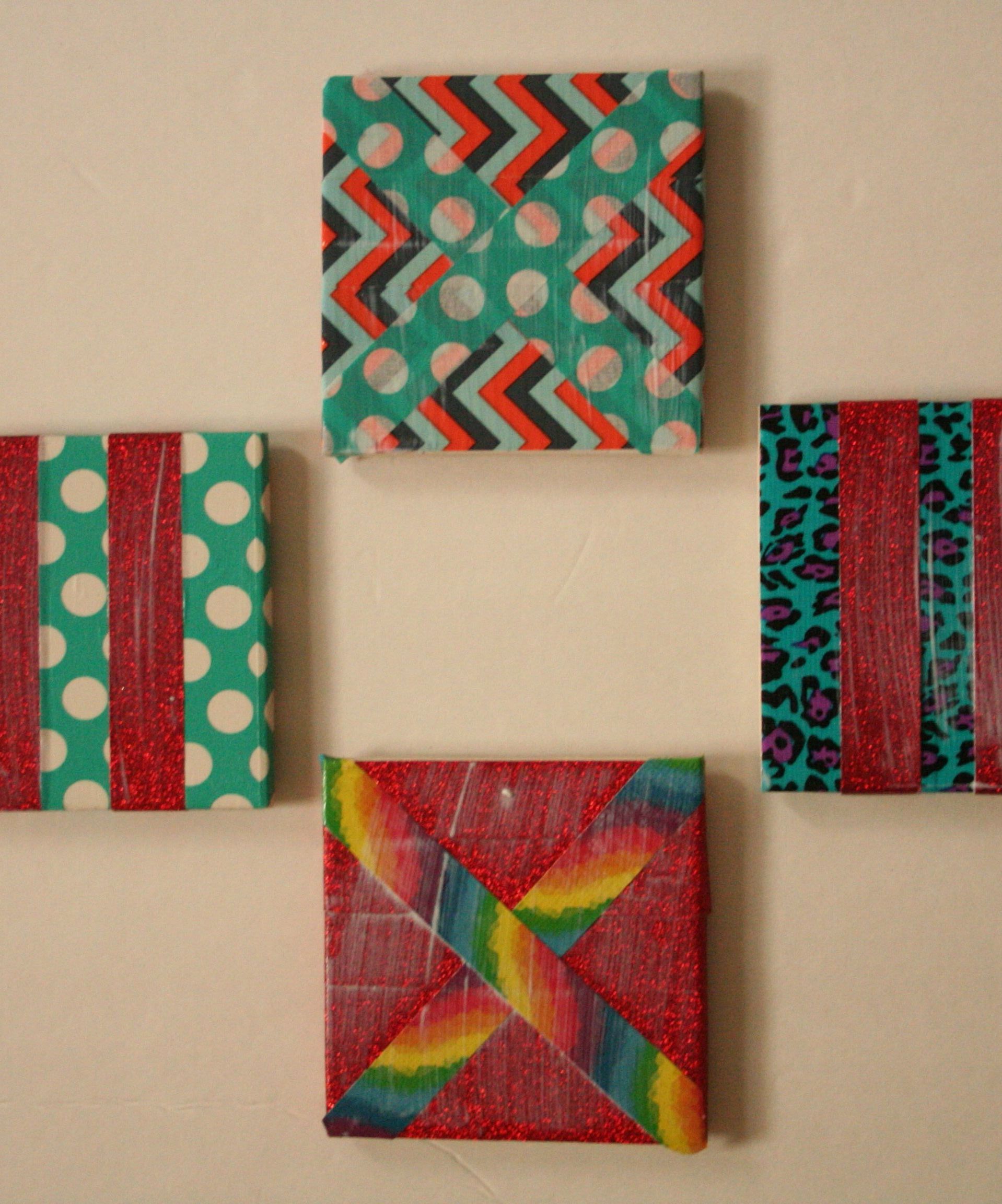Decorative Tape Coasters : 5 Steps (with Pictures) - Instructables
