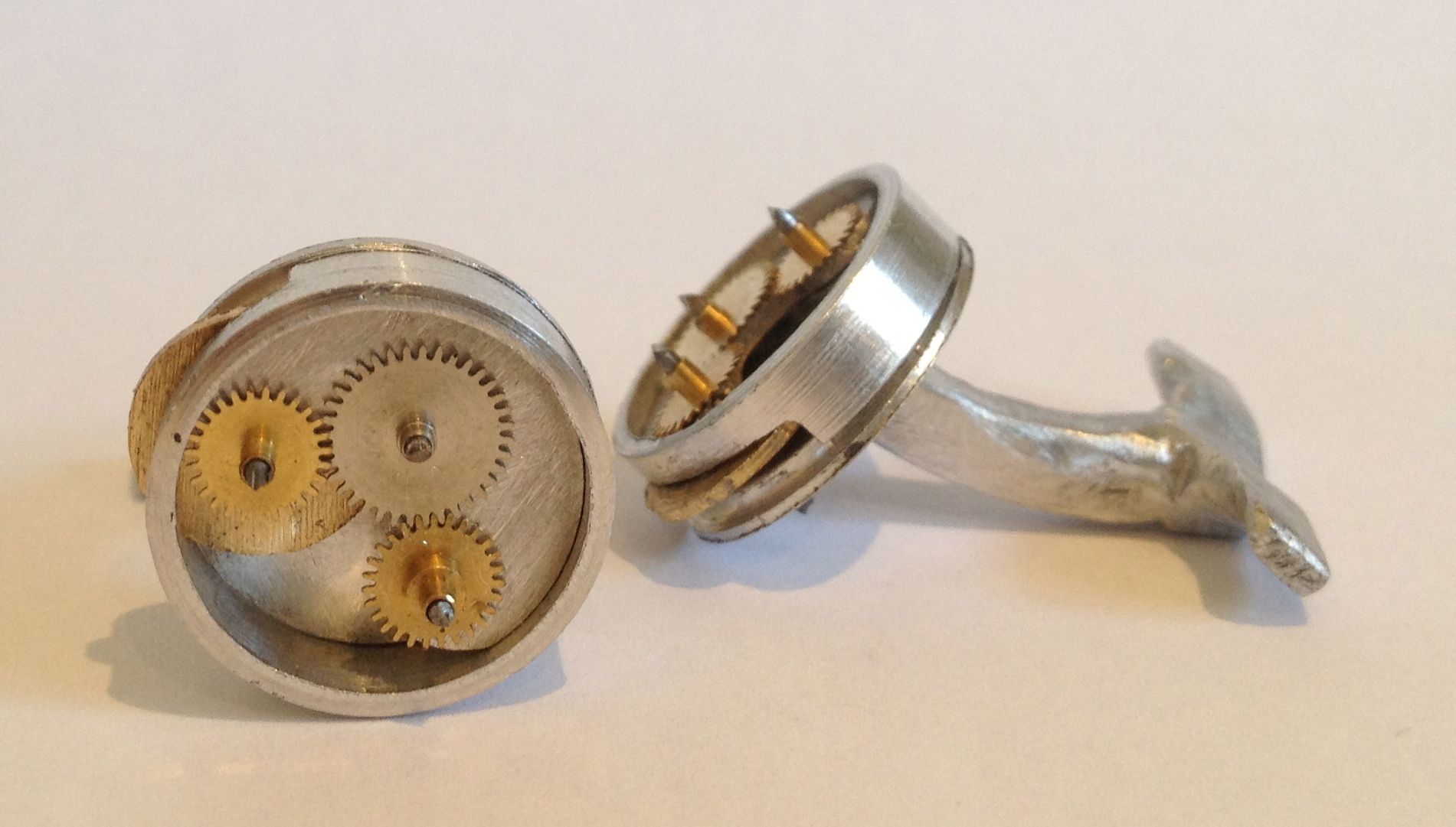 Steampunk Mechanical Cufflinks : 9 Steps (with Pictures) - Instructables