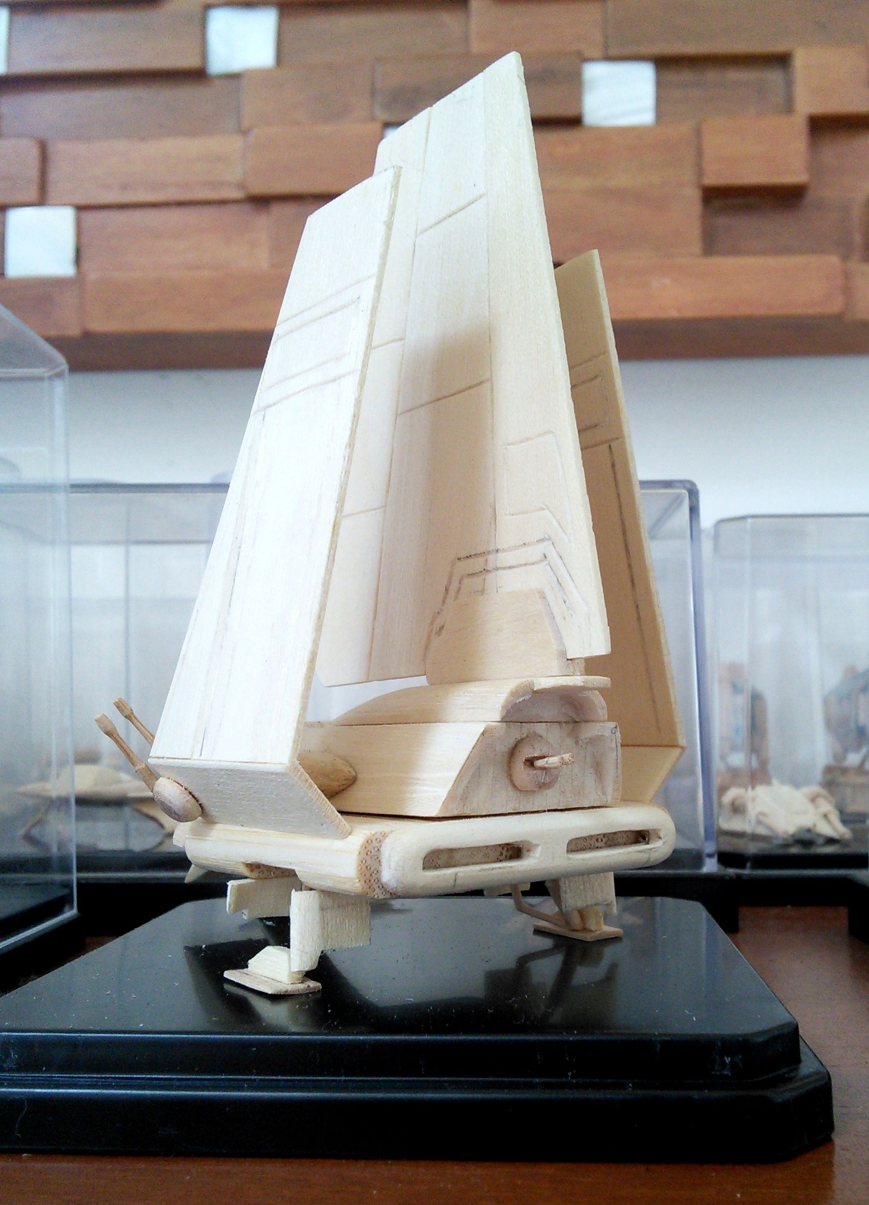 (Not So) Mini Lambda-Class Imperial Shuttle Popsicle Stick Model : 8 ...