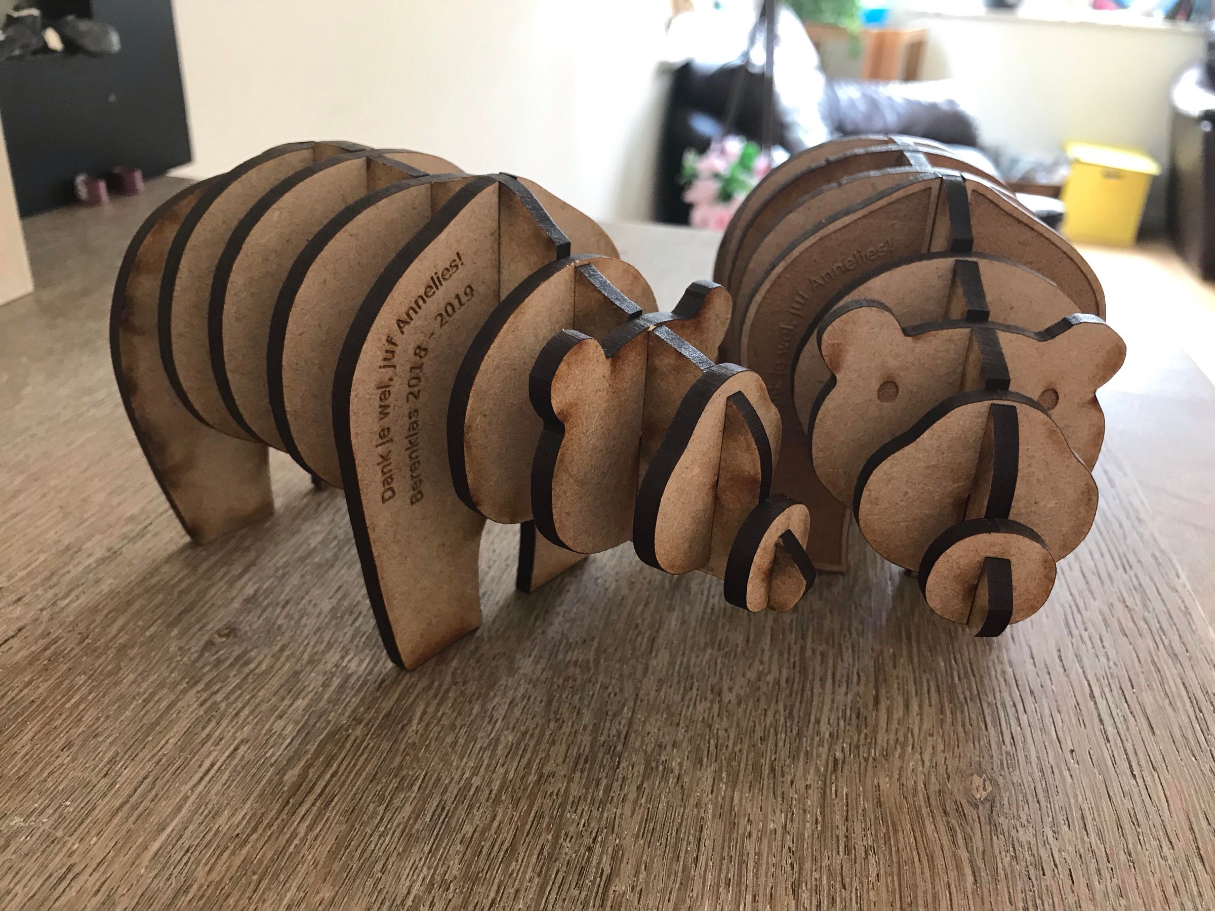 Laser Cut Bear - Instructables