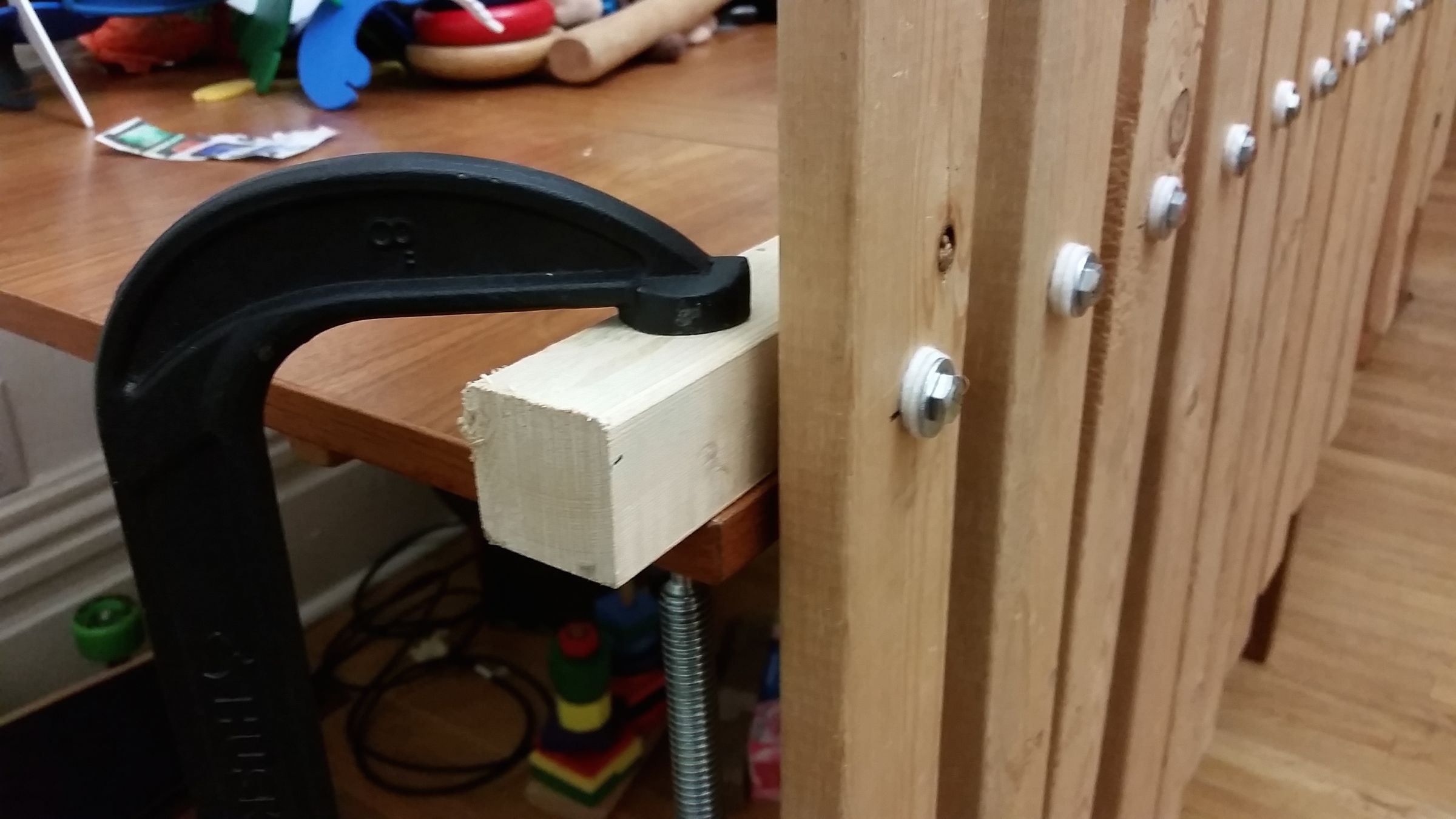 Giant Xylophone Made From Bed Slats : 8 Steps (with Pictures ...