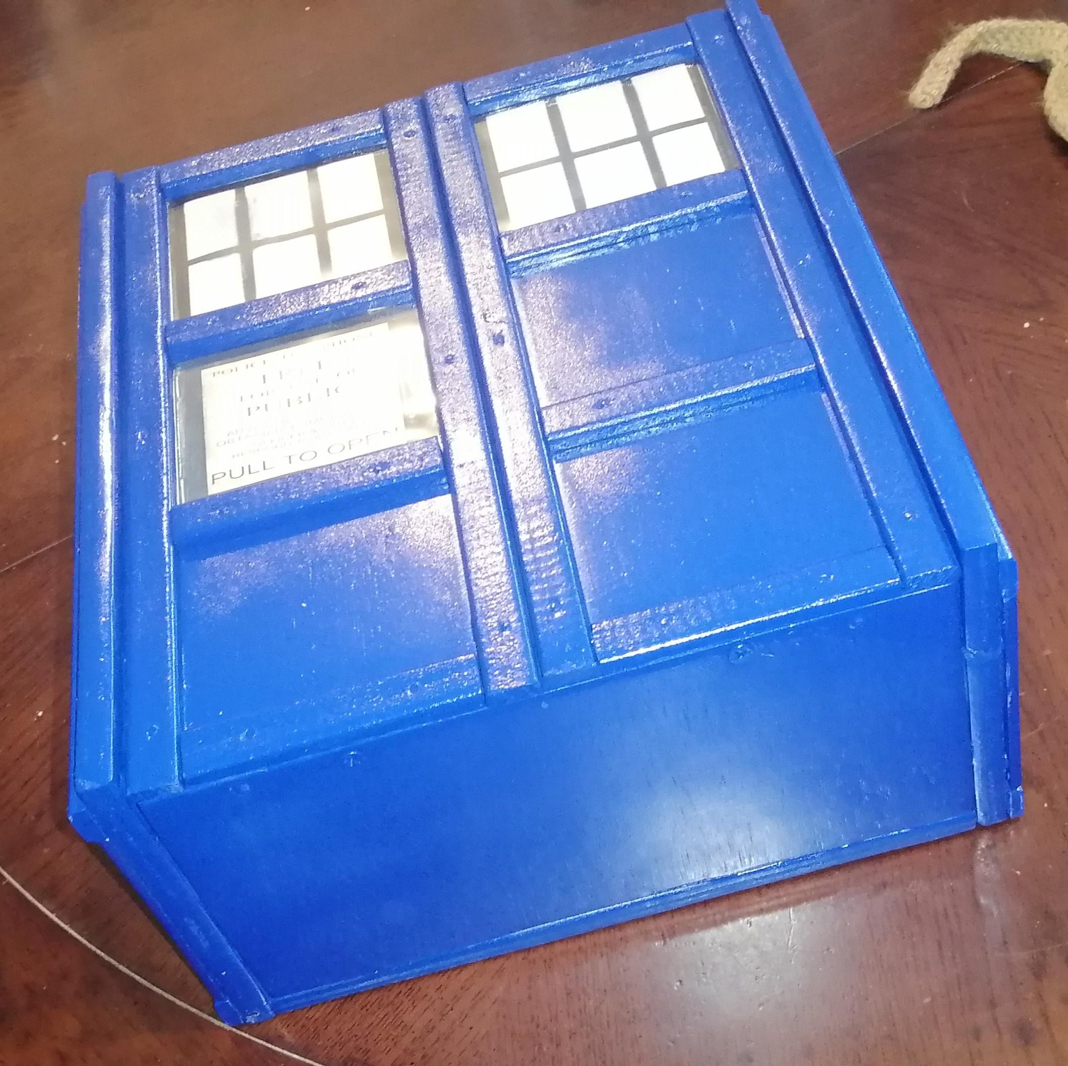 Tardis Mailbox : 9 Steps (with Pictures) - Instructables