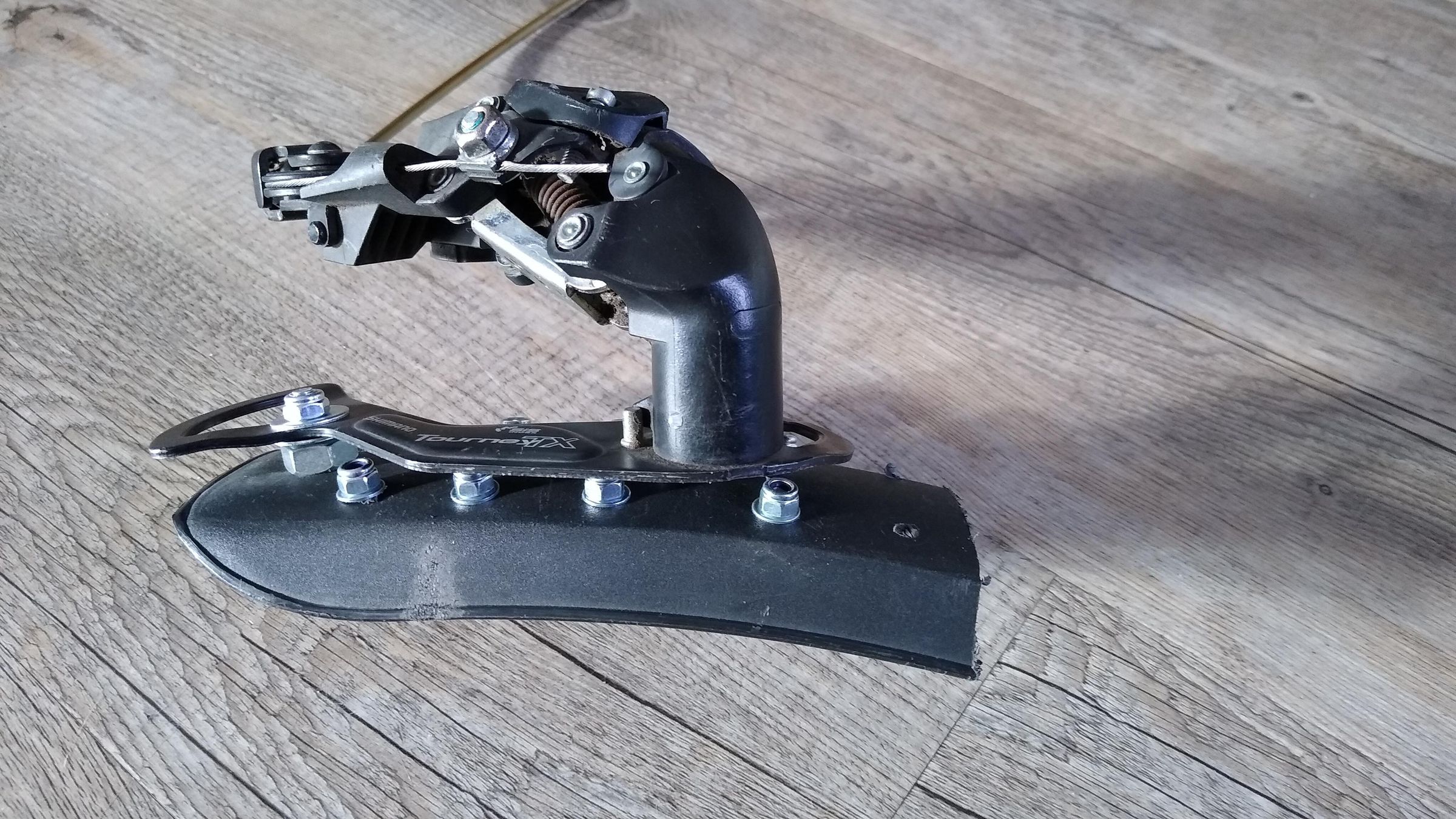 The RatRodRower - a Rowing Machine From Used Bike Parts : 10 Steps ...