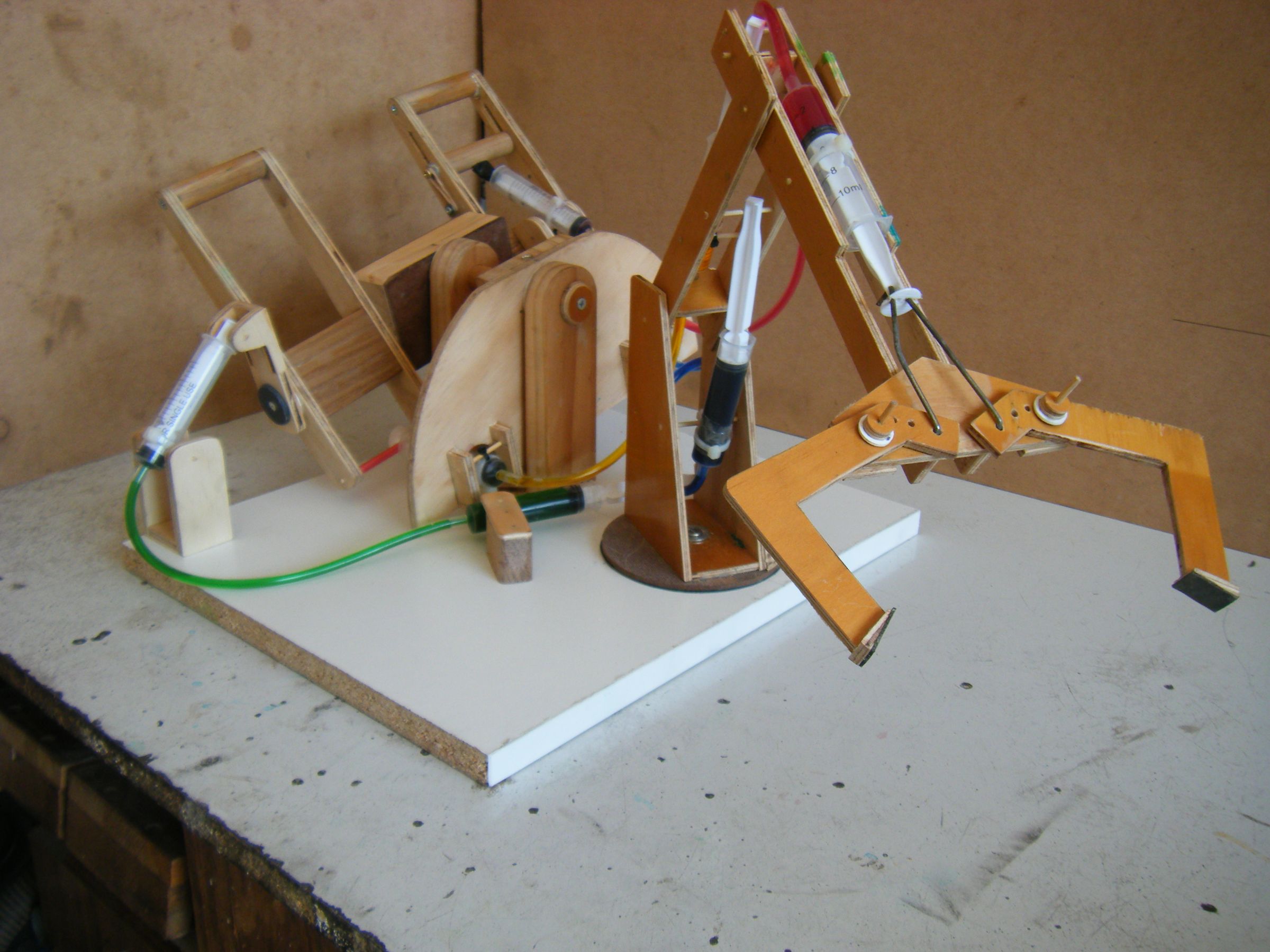 2-Handle Hydraulic Arm Controller : 12 Steps (with Pictures ...