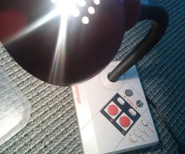 Super Awesome NES Advantage Lamp With Options : 7 Steps (with Pictures ...