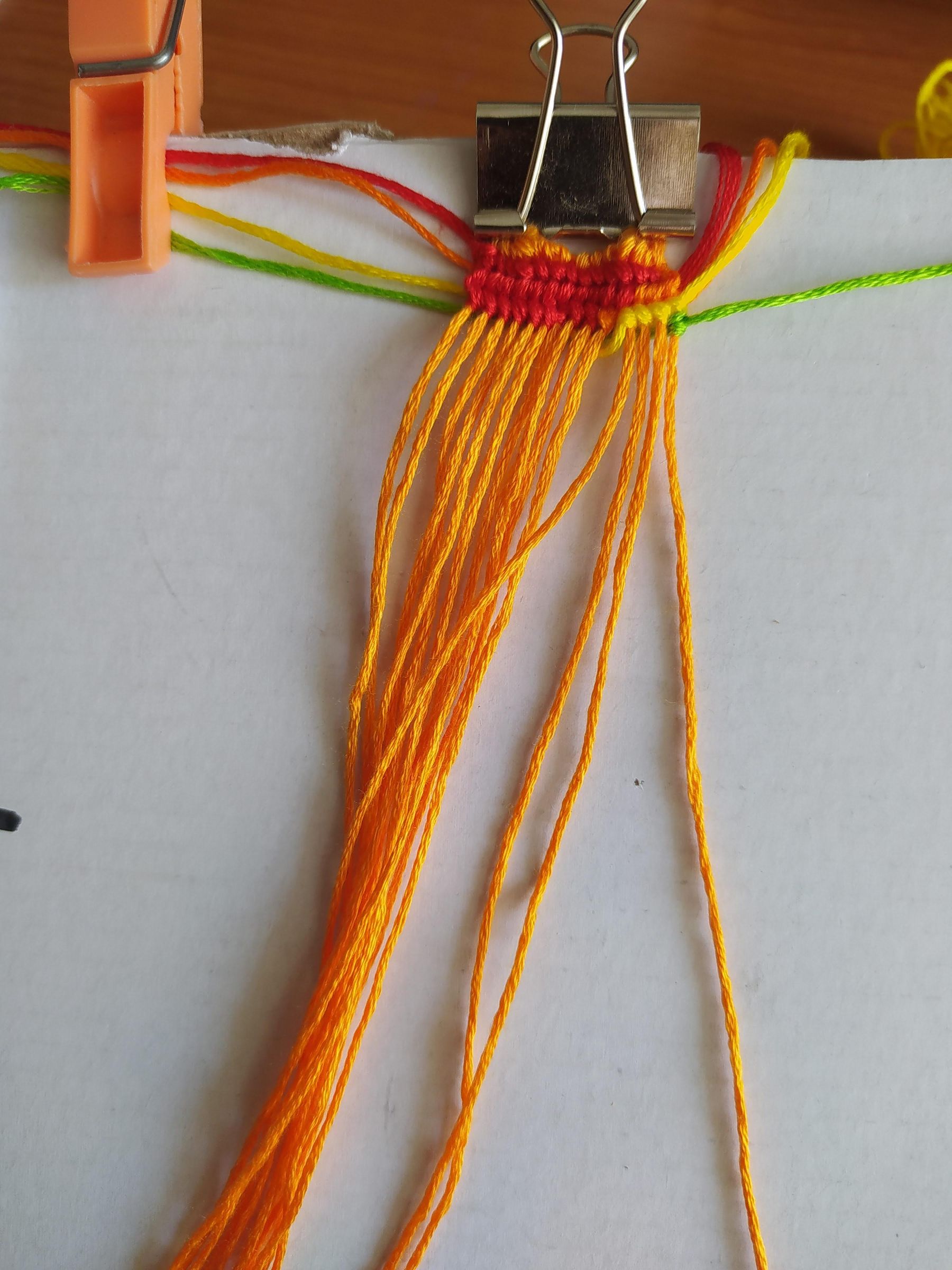 Alpha Pattern Macrame Bracelet: Spiral Tie Dye : 18 Steps (with ...